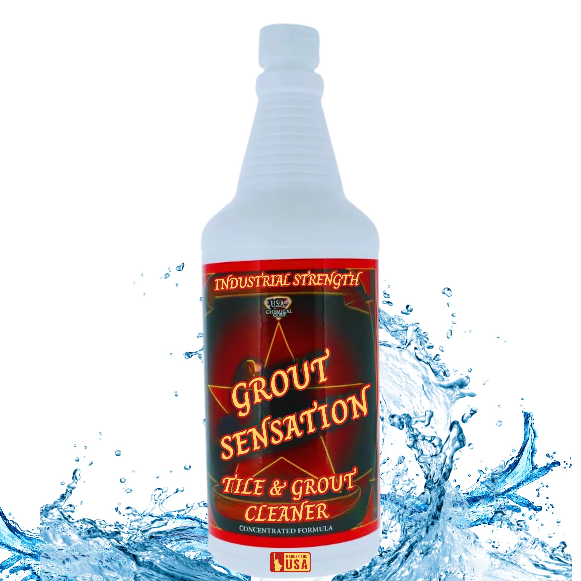 Amazon.com: Grout Sensation Grout Cleaner for Tile Floors & Shower ...