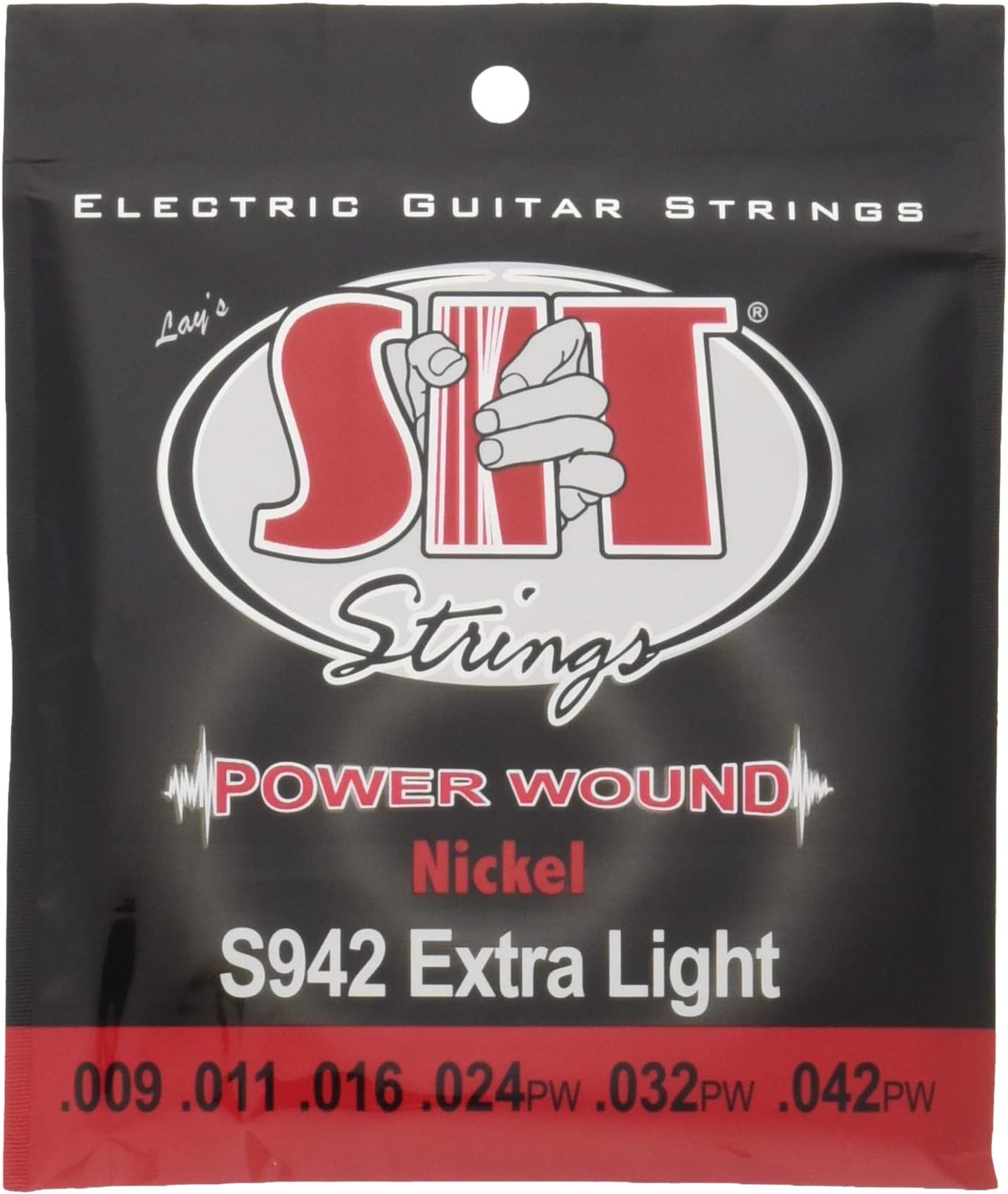 Amazon.co.jp: SIT STRINGS エスアイティストリングス エレキギター弦 PowerWound EXTRA LIGHT 2 ...