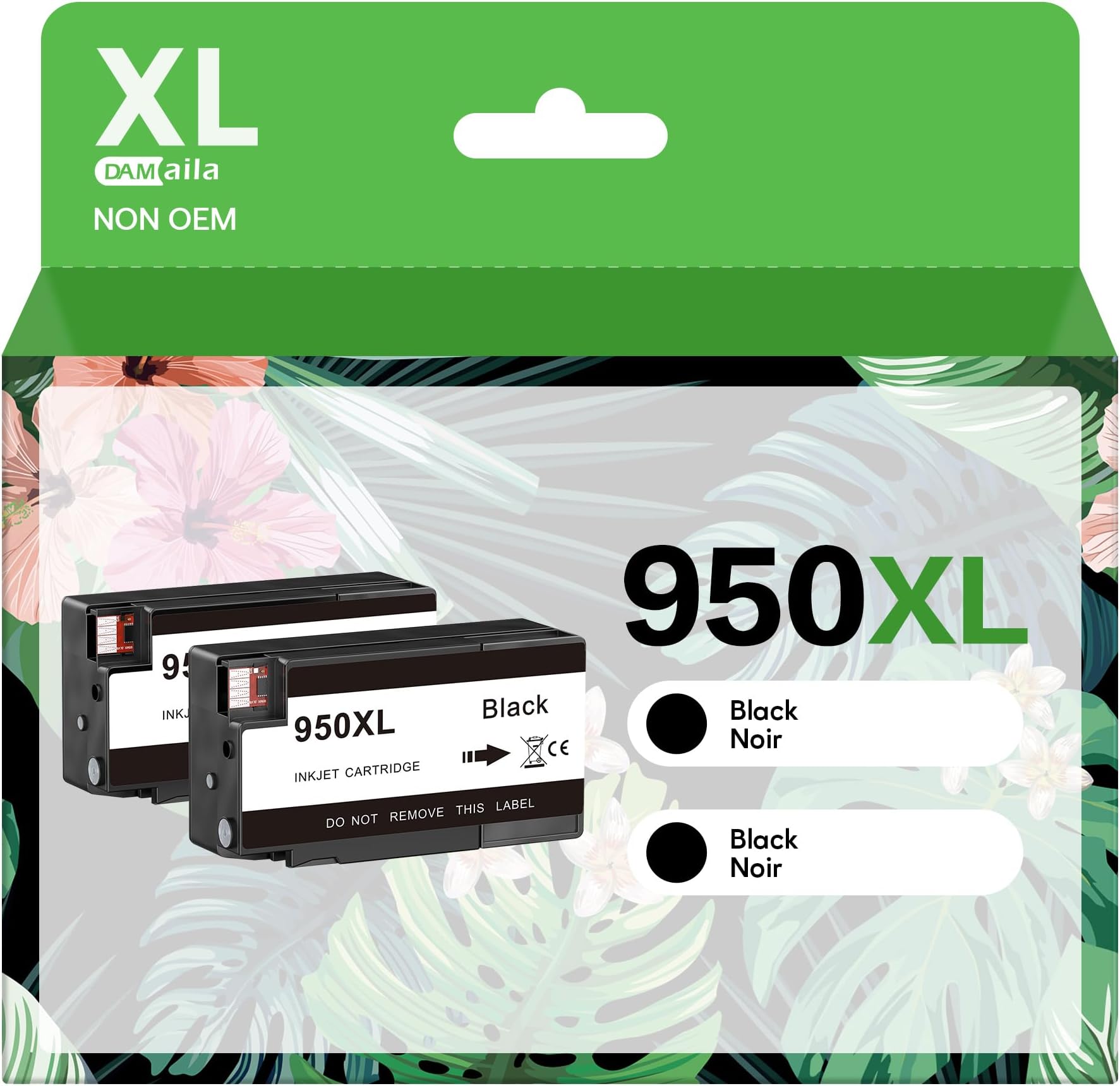 Amazon.com: HP 950XL Black High-yield Ink Cartridge | Works with HP ...
