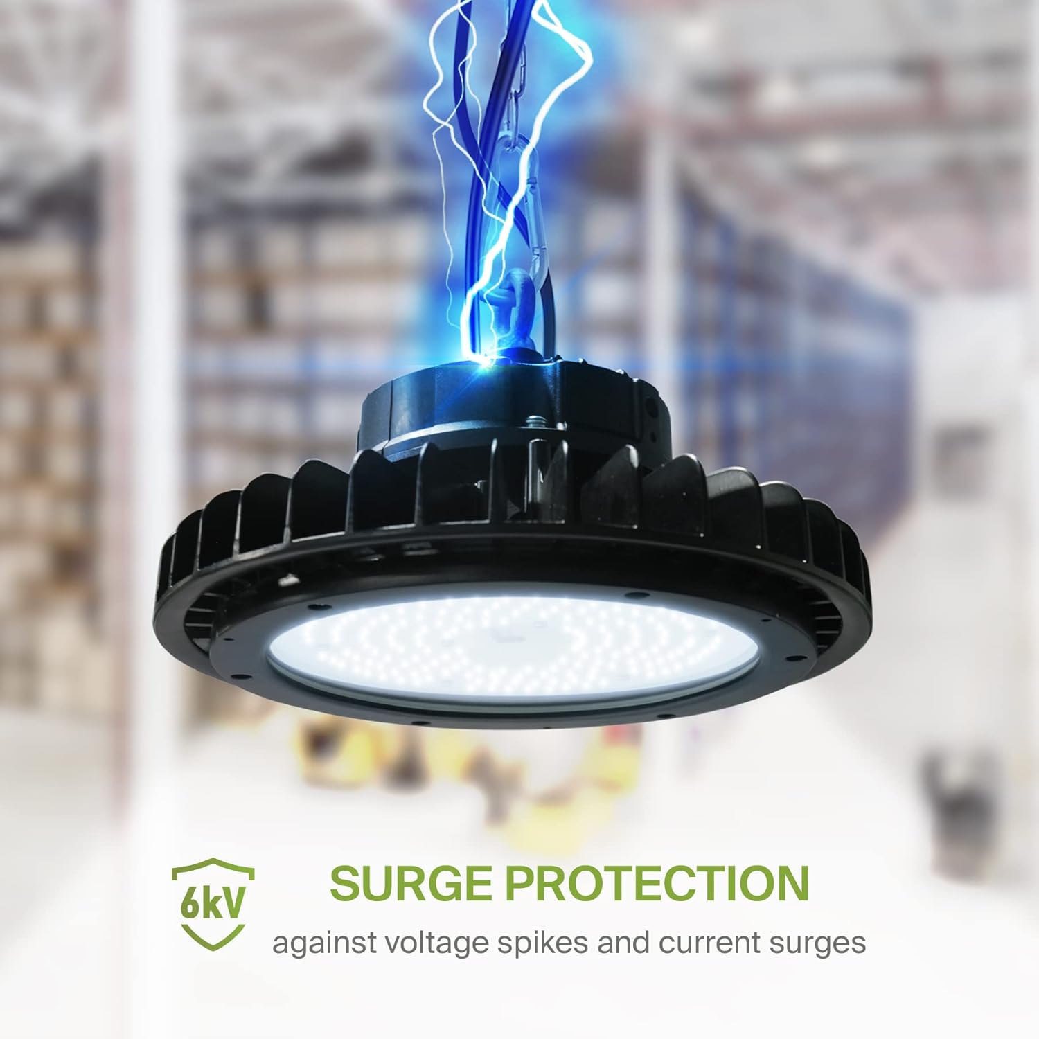 ASD UFO High Bay LED Shop Light, 200w 29776lm 5000K, 1-10V regulable ...