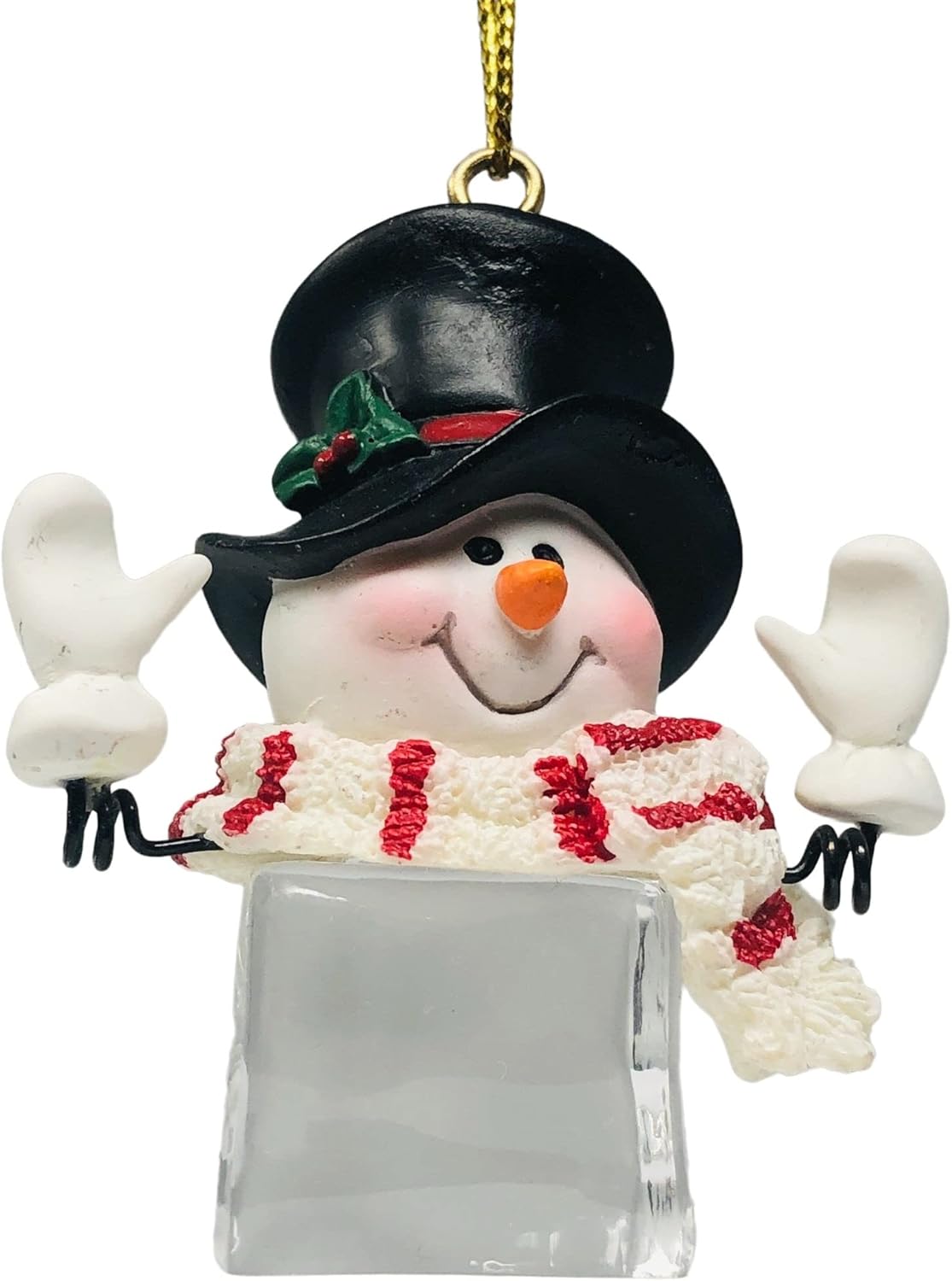 Amazon.com: Ice Cube Snowman Christmas Ornament Blank : Home & Kitchen