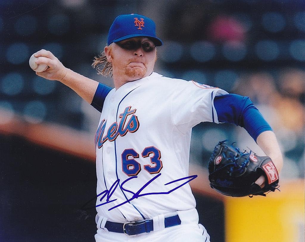 Autographed Chris Schwinden Photo - 8x10 - Autographed MLB Photos at ...
