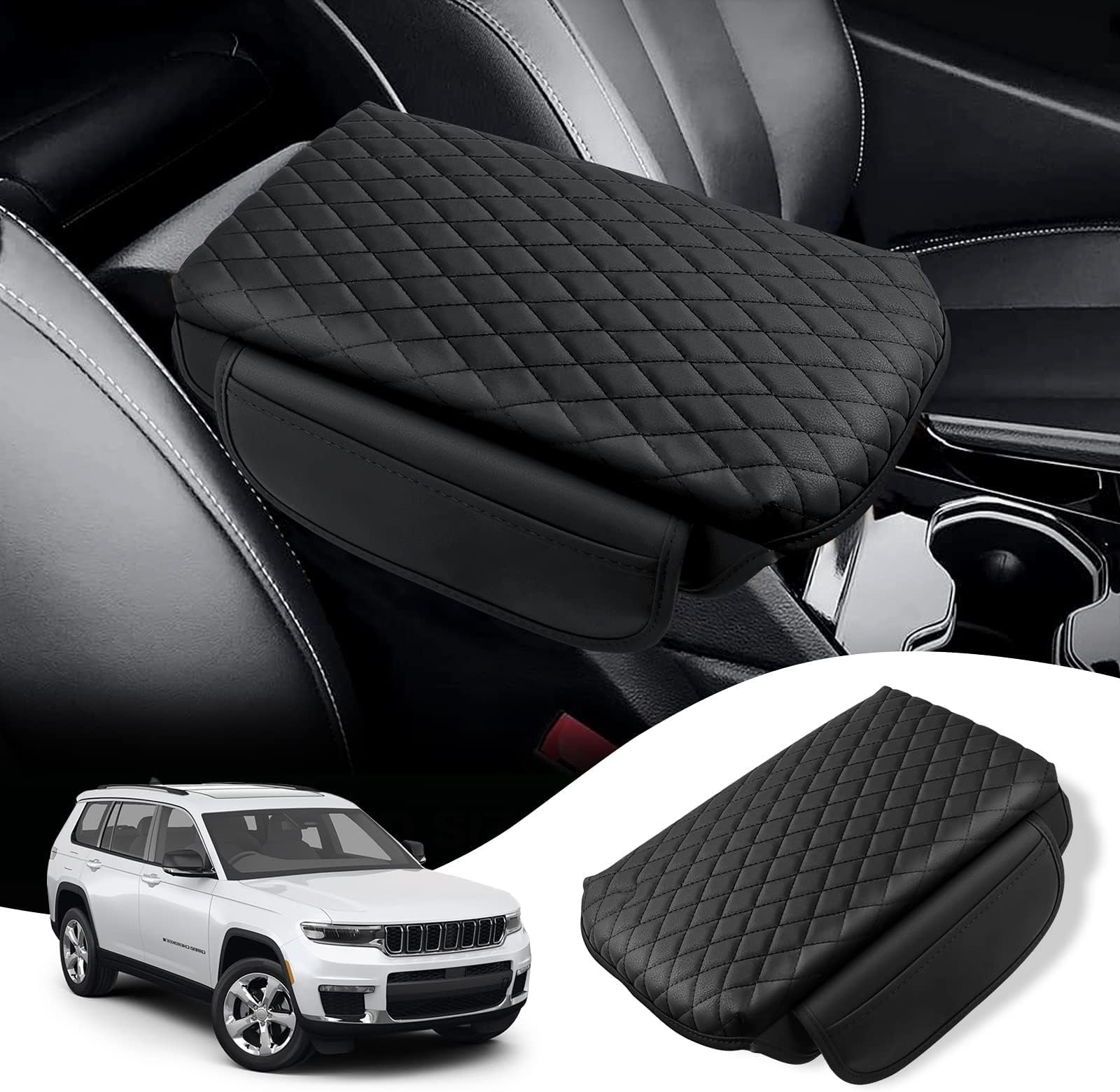 Amazon.com: SDPVorn Center Console Cover for 2021-2024 Jeep Grand ...