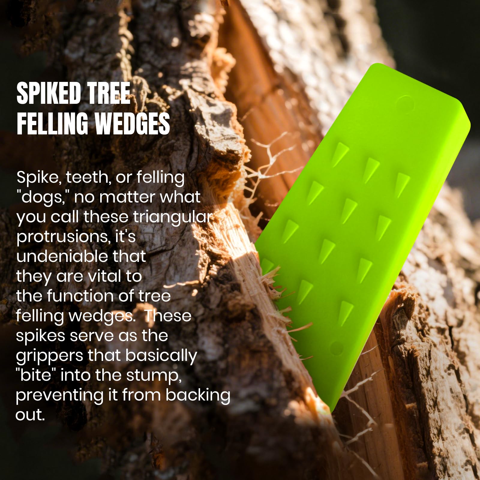 Snapklik.com : 6 Pack Tree Felling Wedges