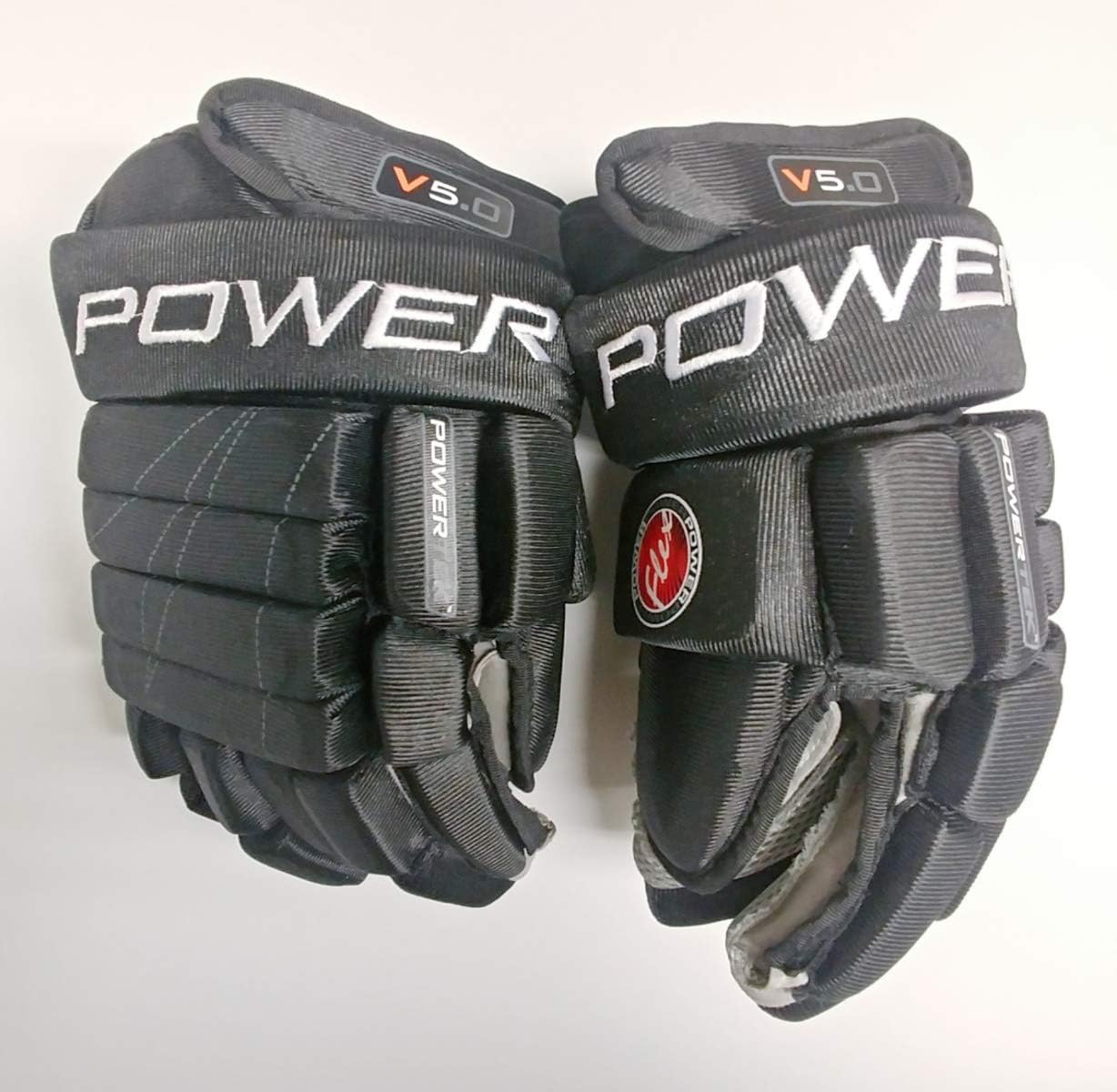 Amazon.com : PowerTek V5.0 Tek Senior Ice Hockey Gloves, Flex Full ...