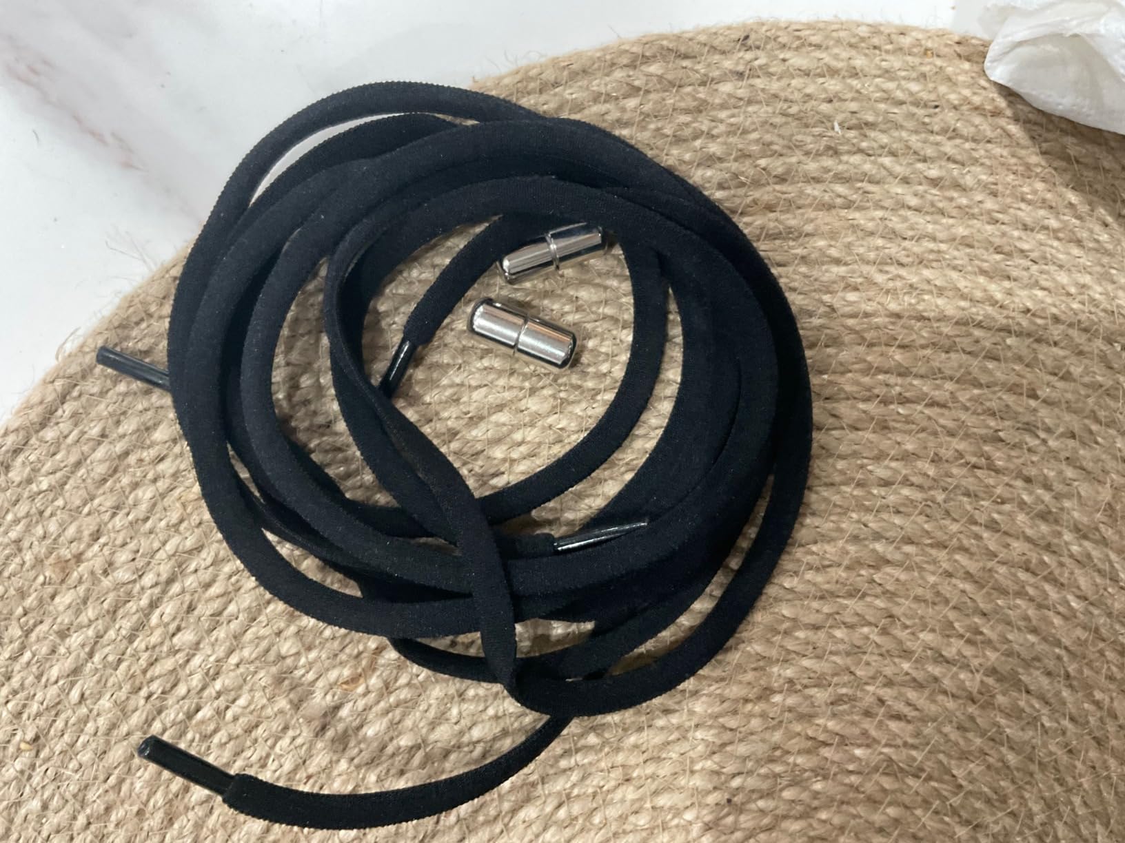 WEGOODZF Round Waxed Shoe Laces: 2.5MM Thin Cotton Formal Dress ...