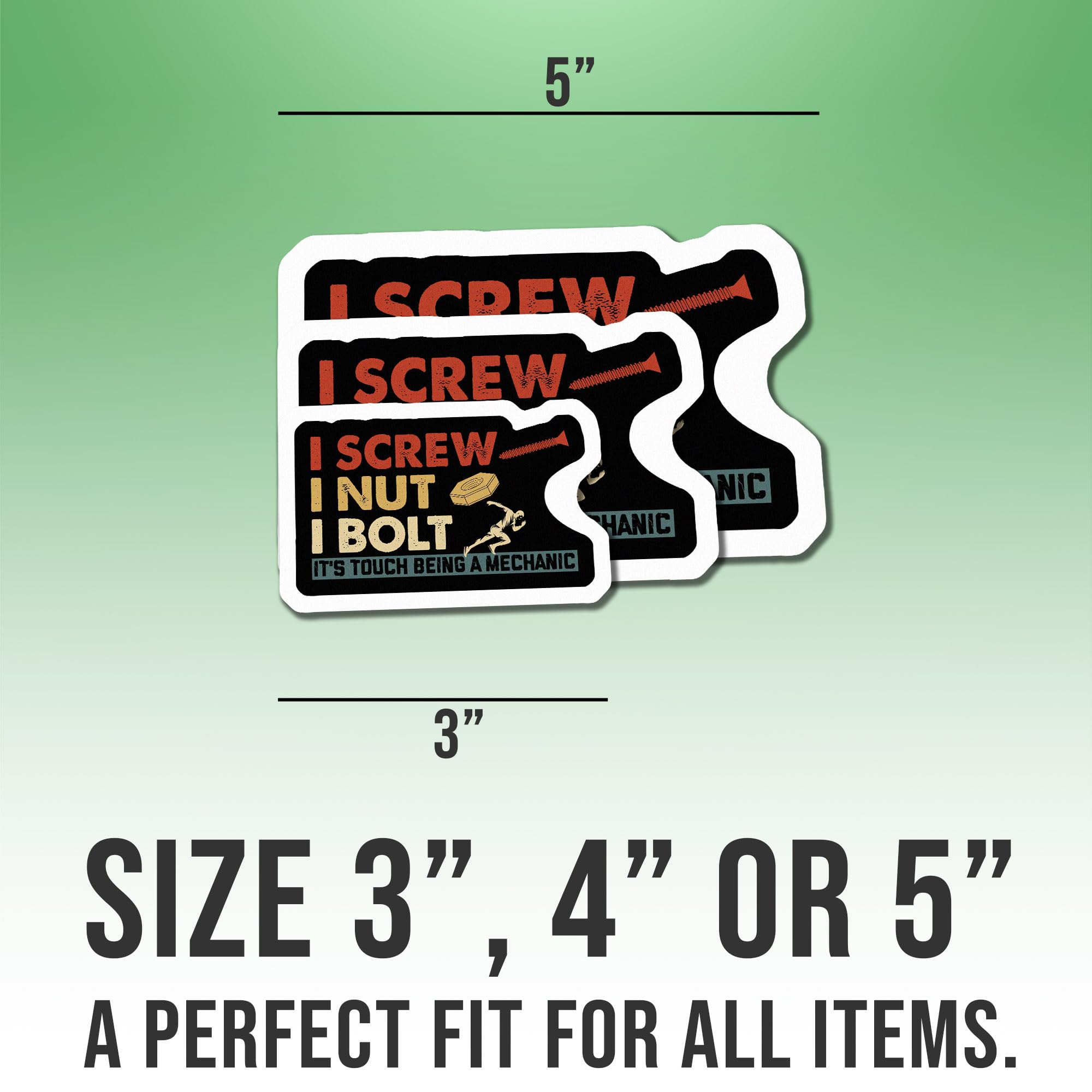 Mechanic Hard Hat Stickers Aazon.co: 3Pcs Waiting On Parts Sticker ...