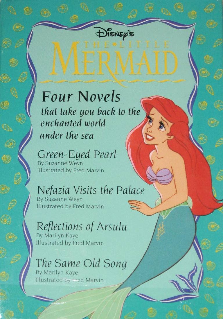 Amazon | Disney's the Little Mermaid: Four Novels : Green-Eyed Pearl ...