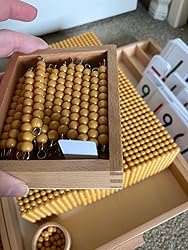 Amazon.com: Montex Math Manipulatives Montessori Toys Golden Beads ...