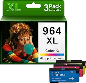 Amazon.com: 964XL 968XL Ink Cartridge Works Combo Pack Replacement for ...