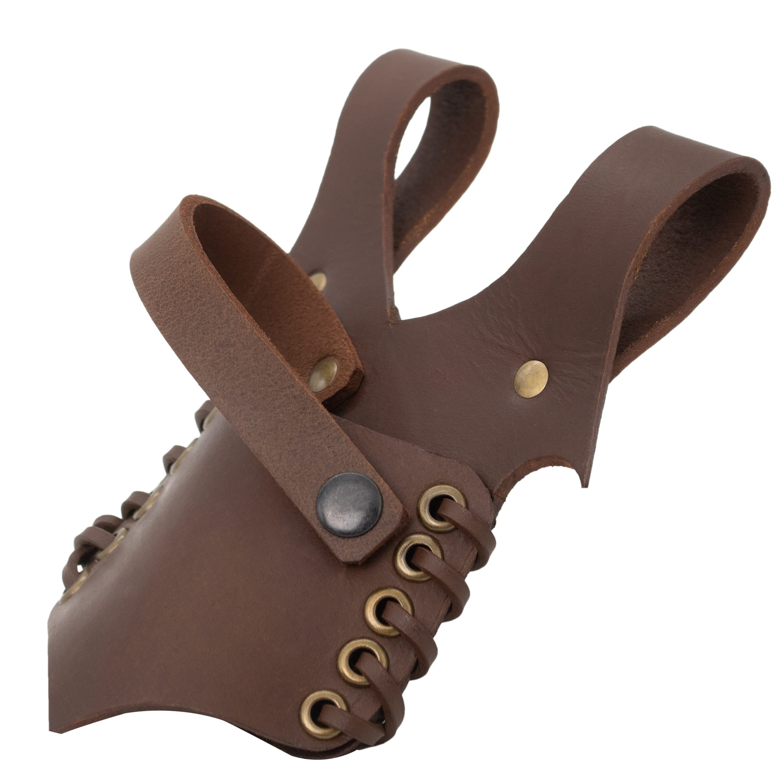 Mythrojan Medieval Renaissance Leather Sword Frog Sword LARP Costume ...