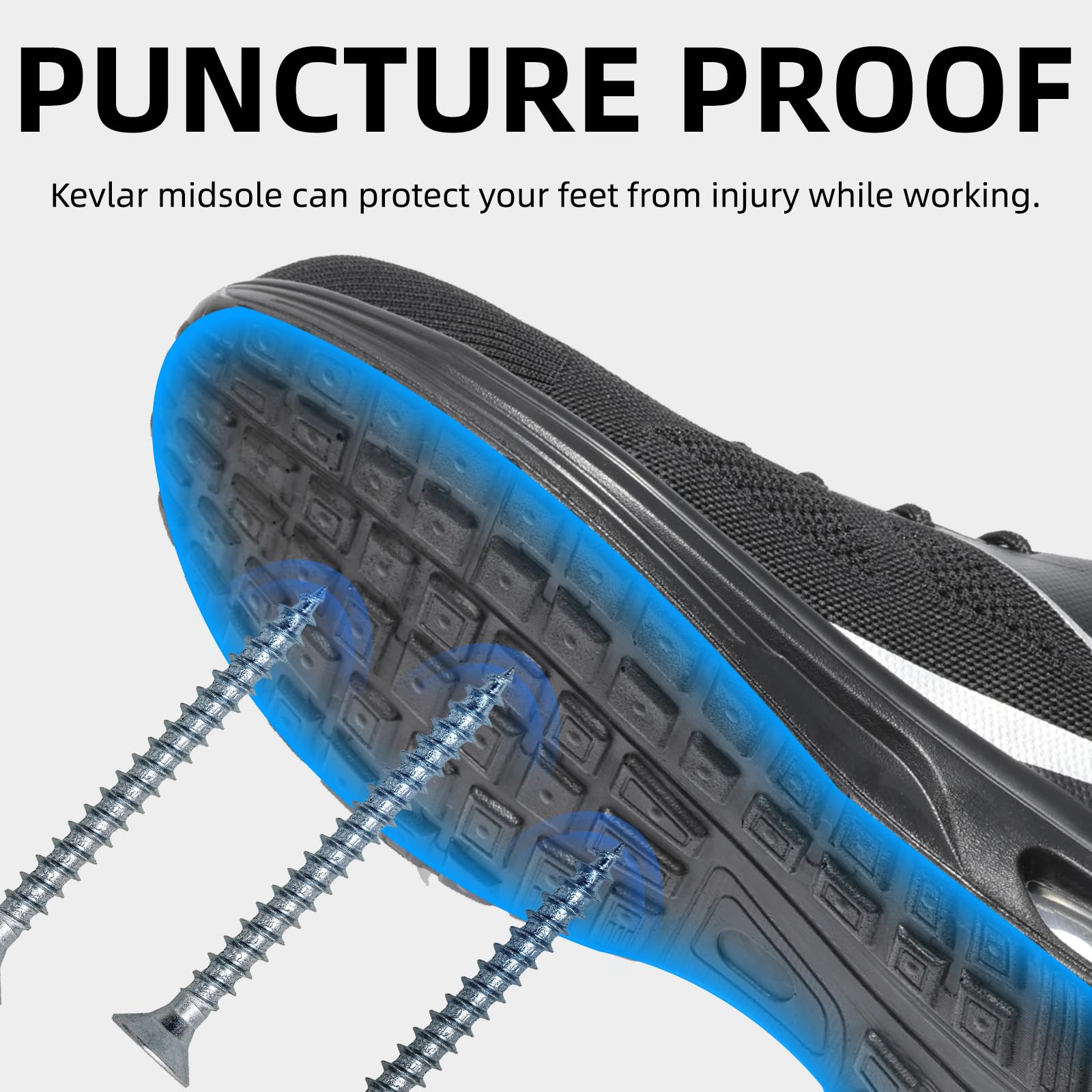 Snapklik.com : Composite Toe Shoes For Men Lightweight Composite Work ...