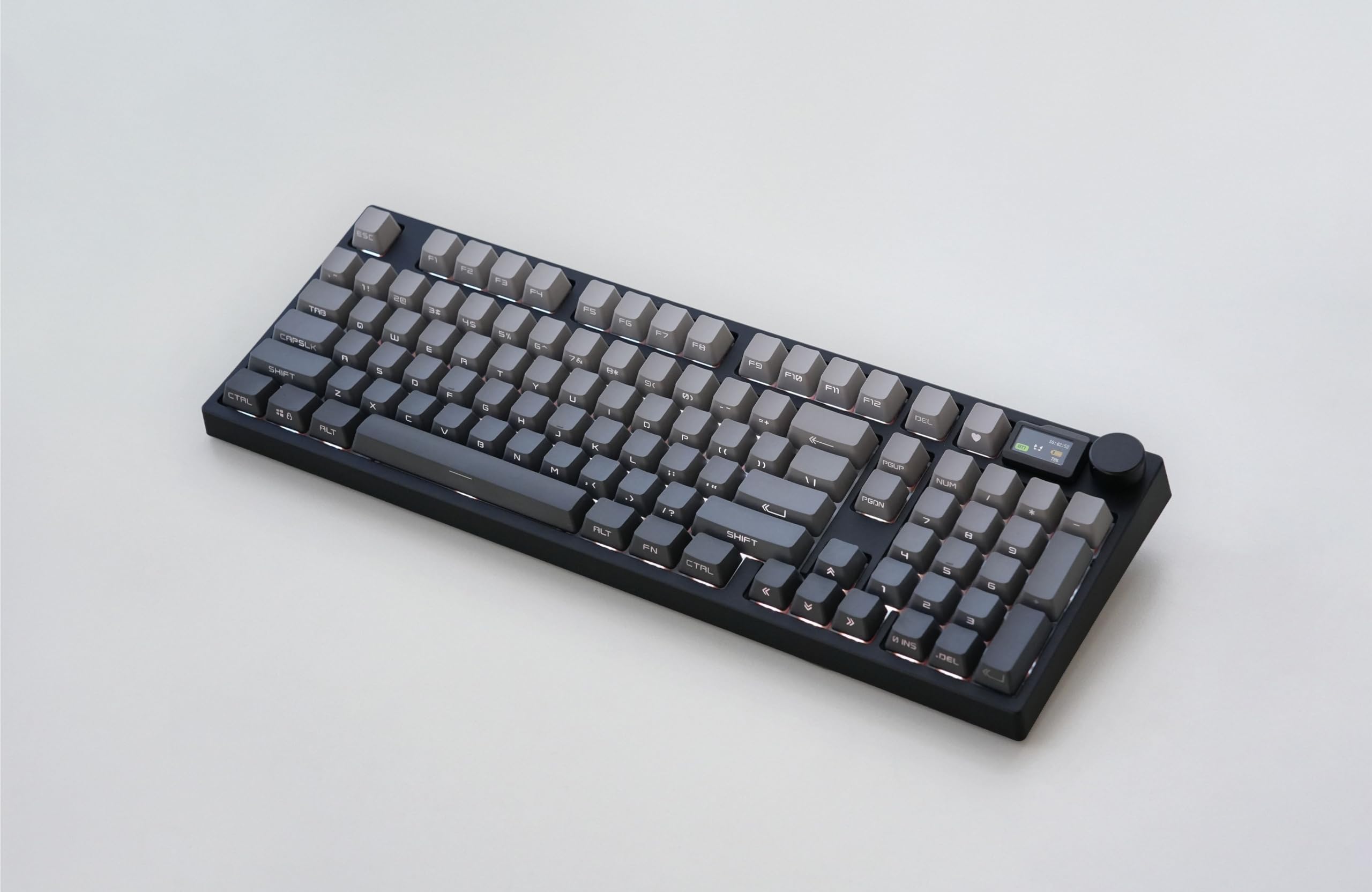 Amazon.com: NJ98 Wireless Custom Mechanical Keyboard with Screen Knob ...