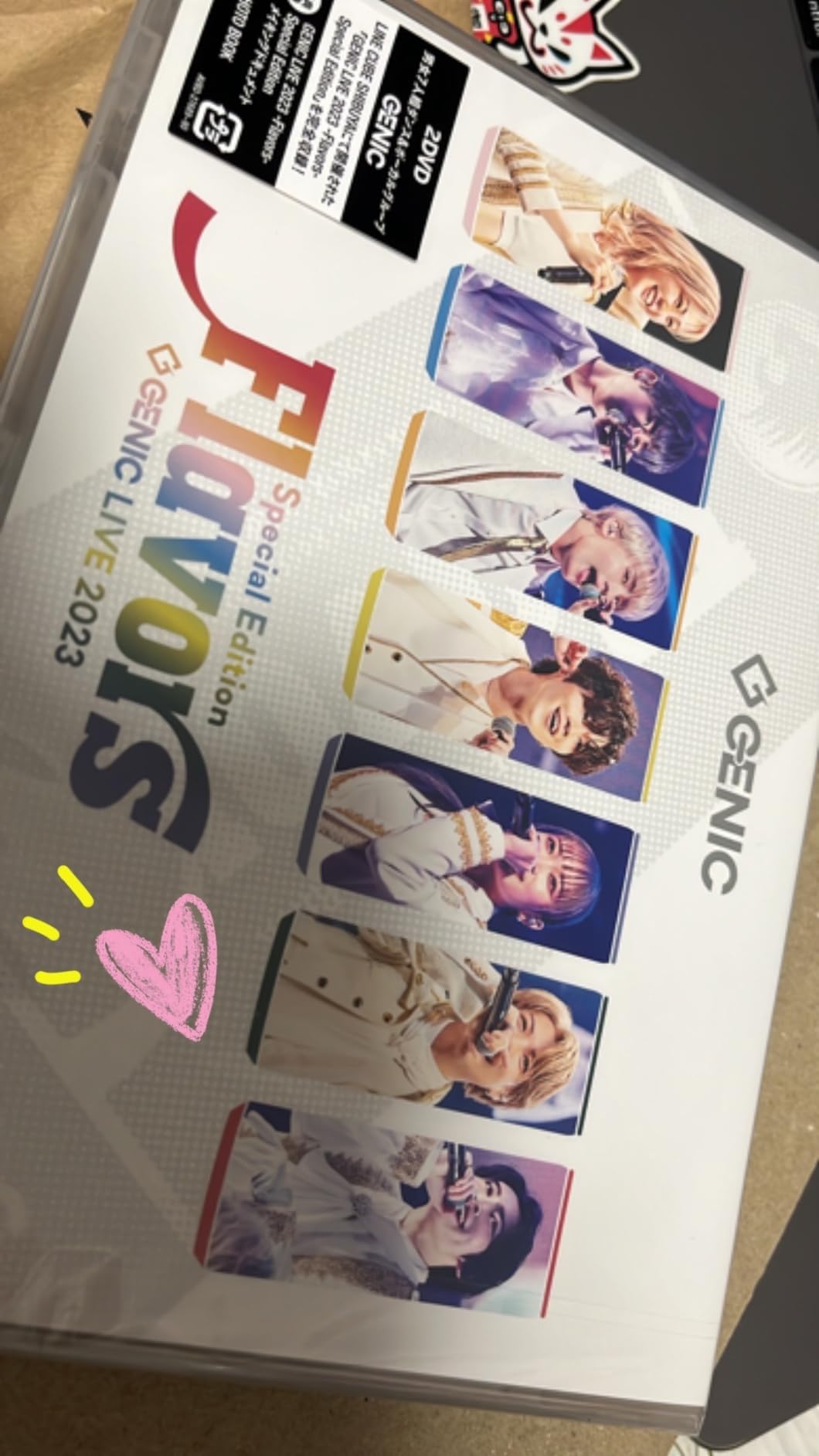 Amazon.co.jp: GENIC LIVE 2023 -Flavors- Special Edition(Blu-ray Disc2枚組) [Blu-ray] : GENIC: DVD