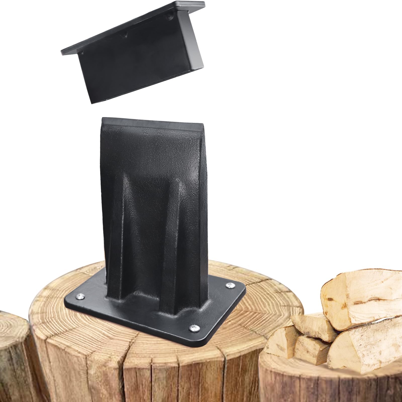 Amazon.com : Firewood Kindling Splitter Stand,Wood Splitting Wedge Tool ...
