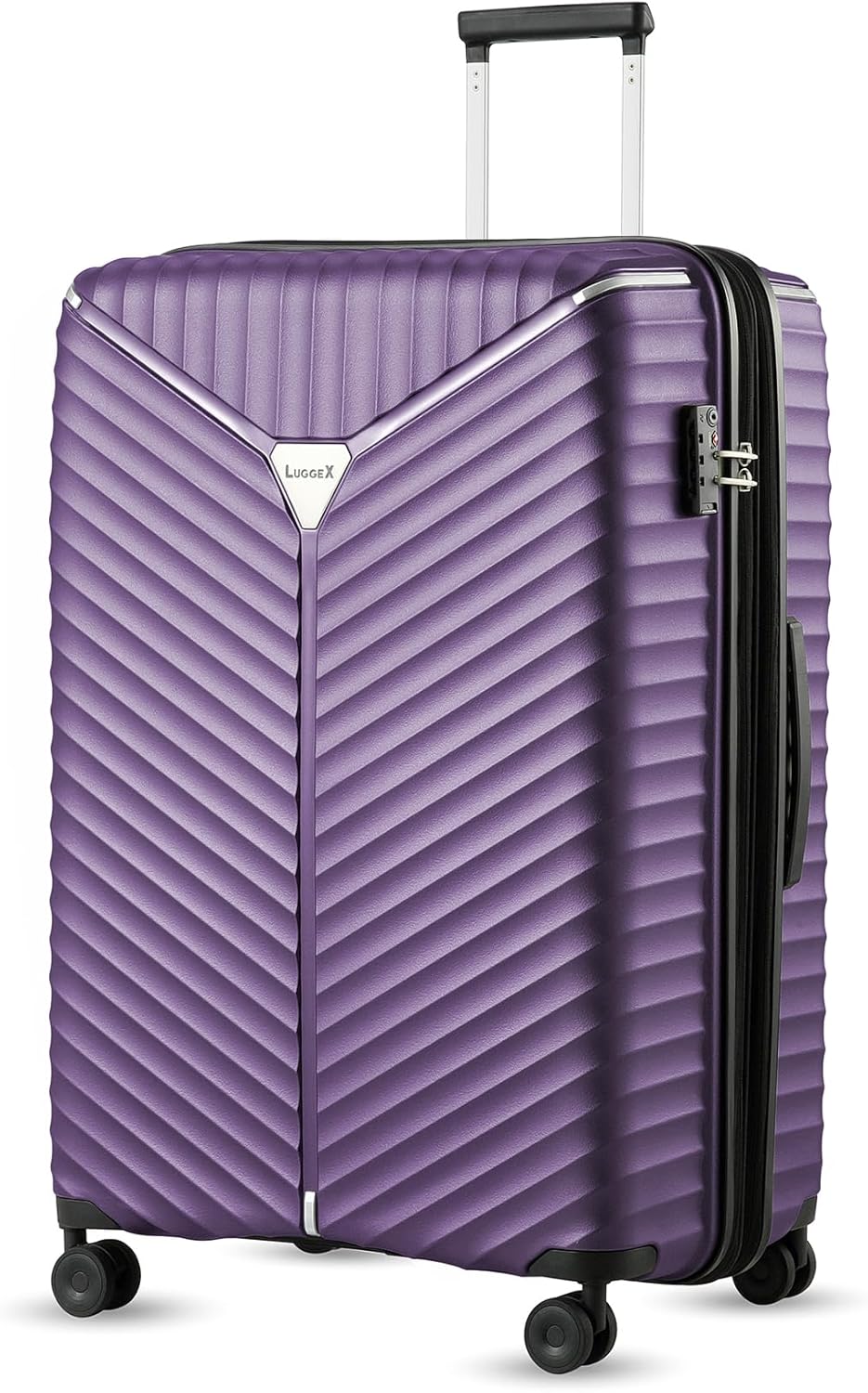 Amazon.com | LUGGEX 28 Inch Luggage with Spinner Wheels - Purple ...