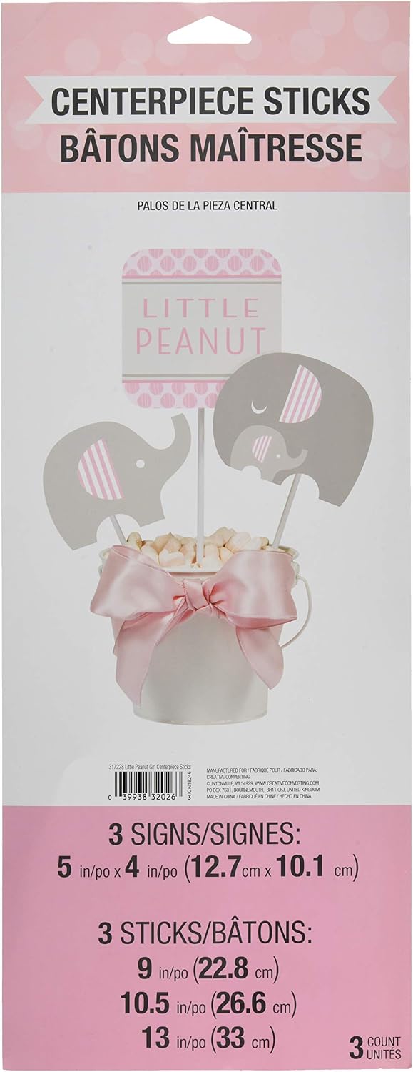 Amazon.com: Creative Converting Centerpiece, Multi Sizes, Pink : Home ...