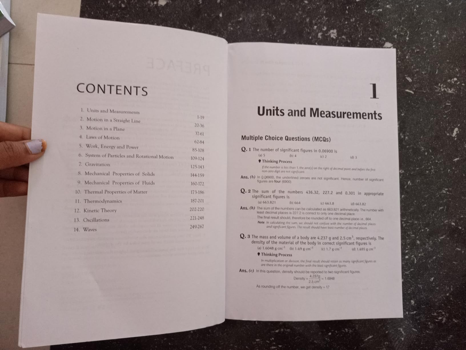 NCERT Exemplar Problems Solutions Physics class 11th : Atique Hasan ...