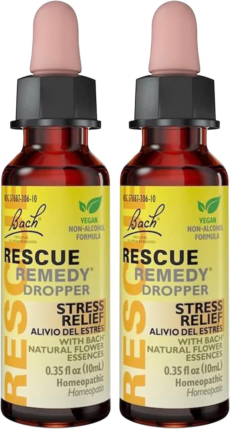 Amazon.com: Rescue Remedy Stress Relief Dropper – Calming – Non-Alcohol ...