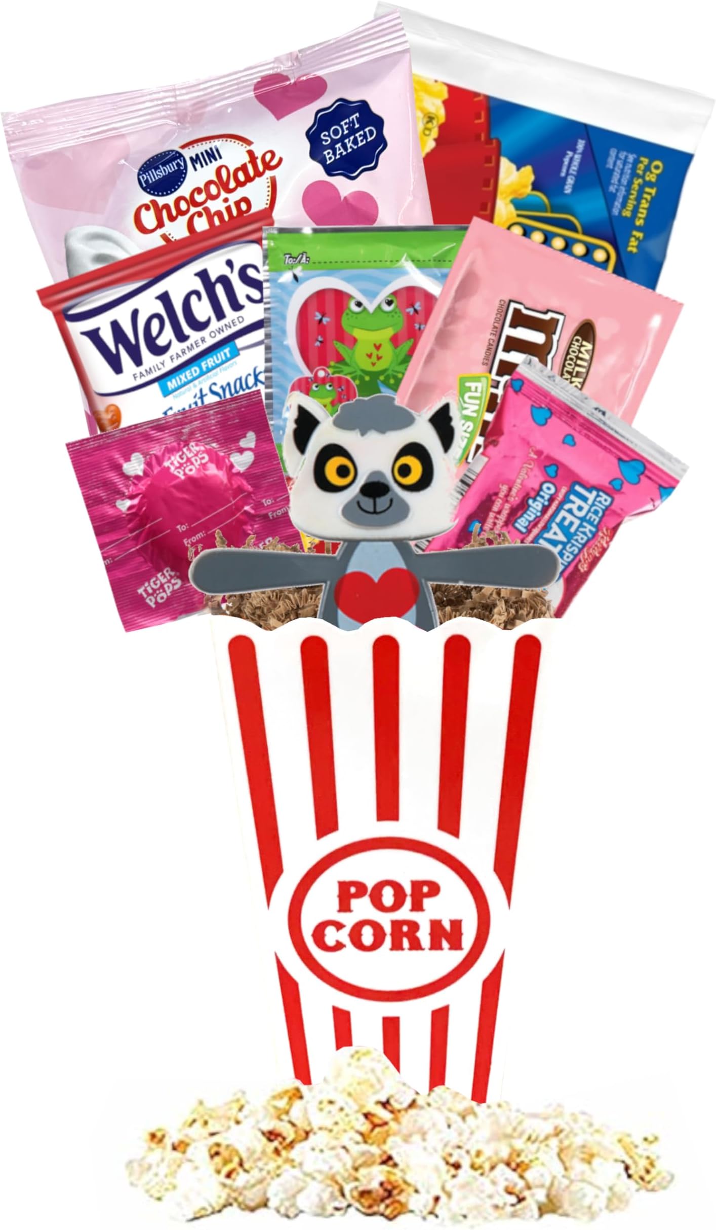 Amazon.com : Valentine's Day Movie Night Gift Basket - Sweet Treats and ...