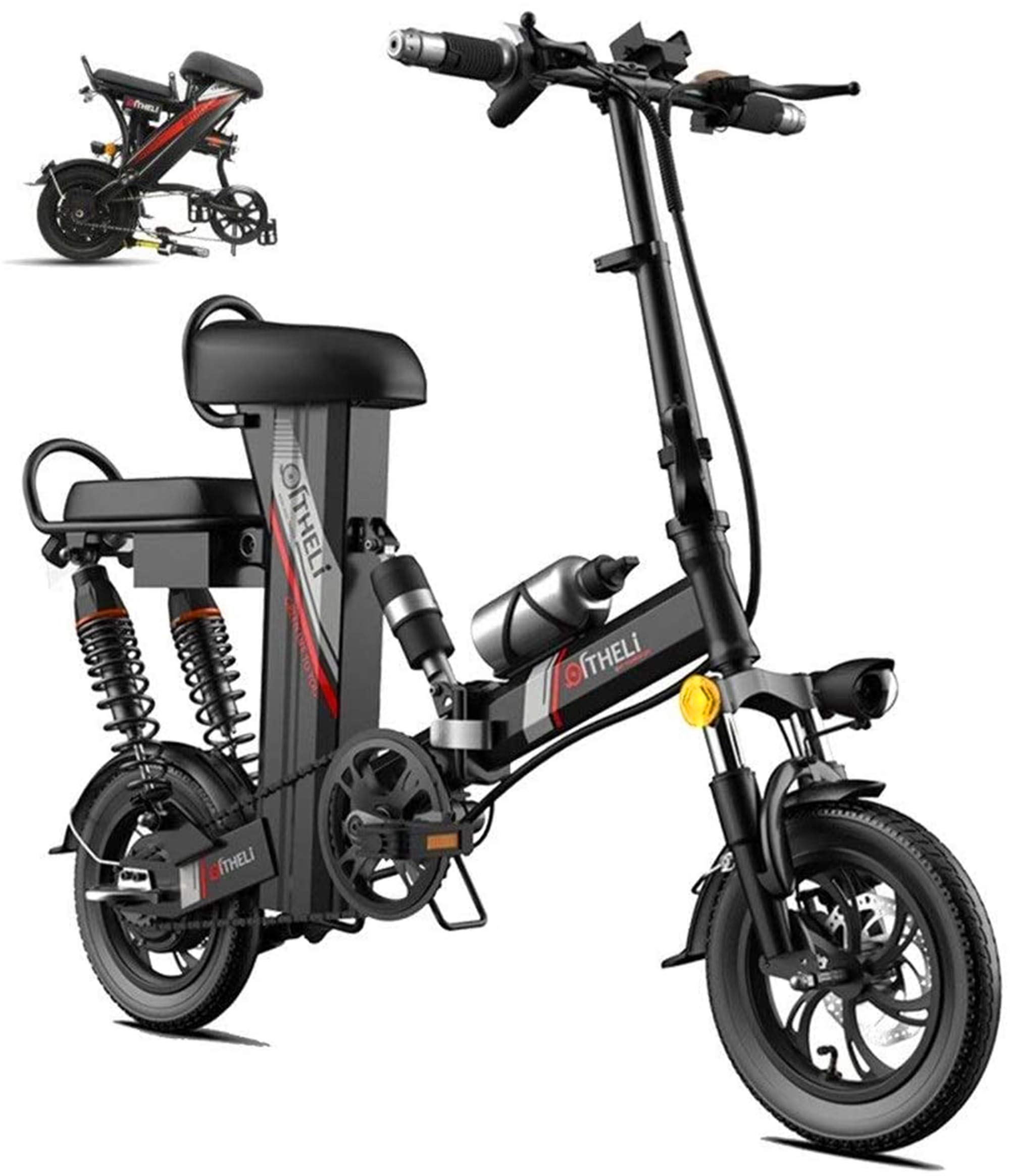 Buy Electric Bike Electric ain Bike BIKFUN Electric Bike ain E-bike, 12 ...