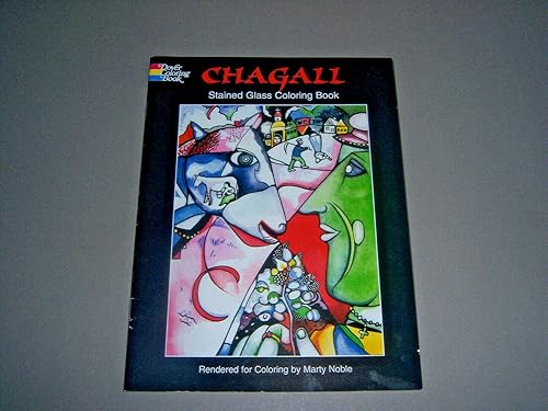 Chagall Stained Glass Coloring Book: Chagall, Marc, Noble, Marty ...