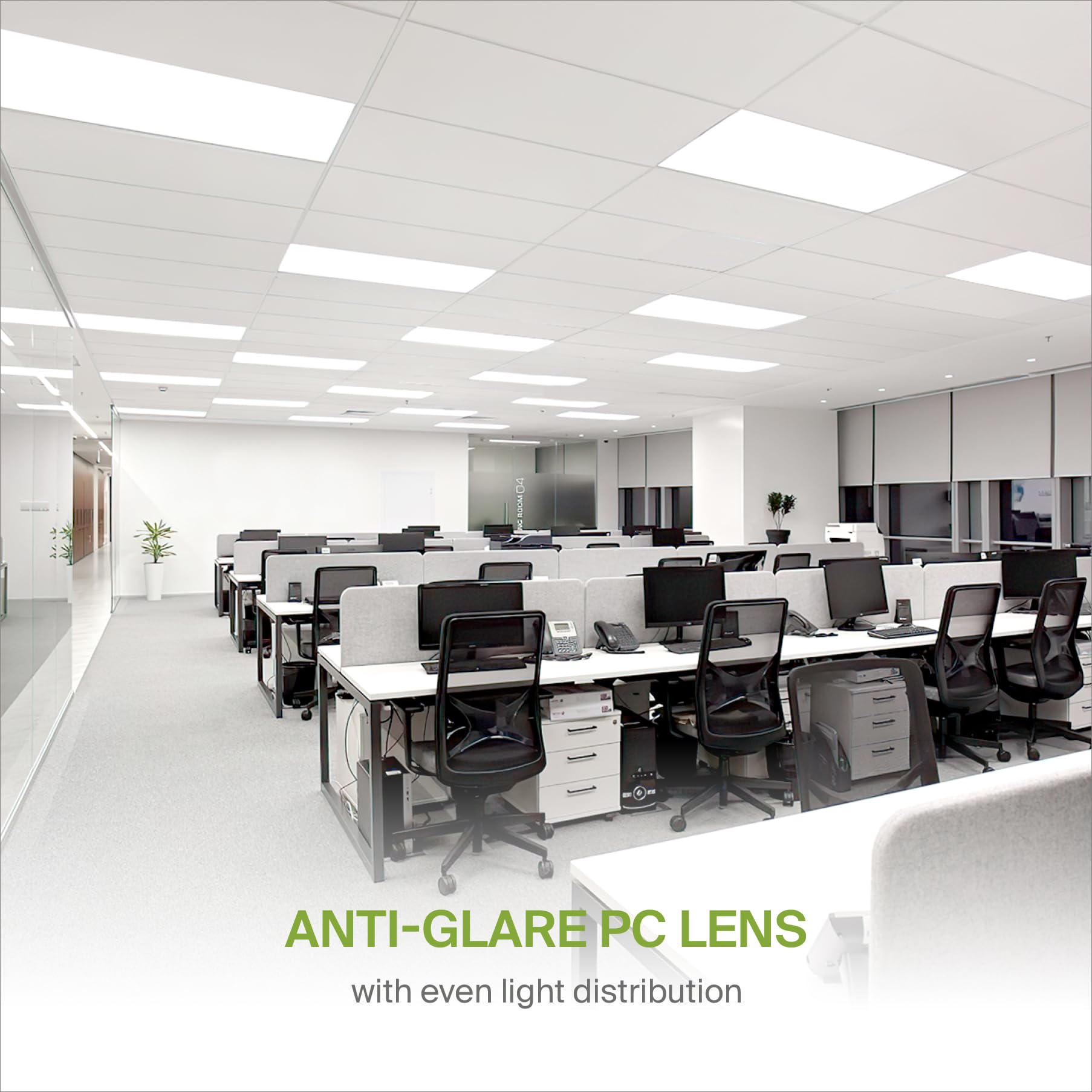 Snapklik.com : 6 Pack 2x4 LED Flat Panel Light - 30/40/50W UL DLC ...