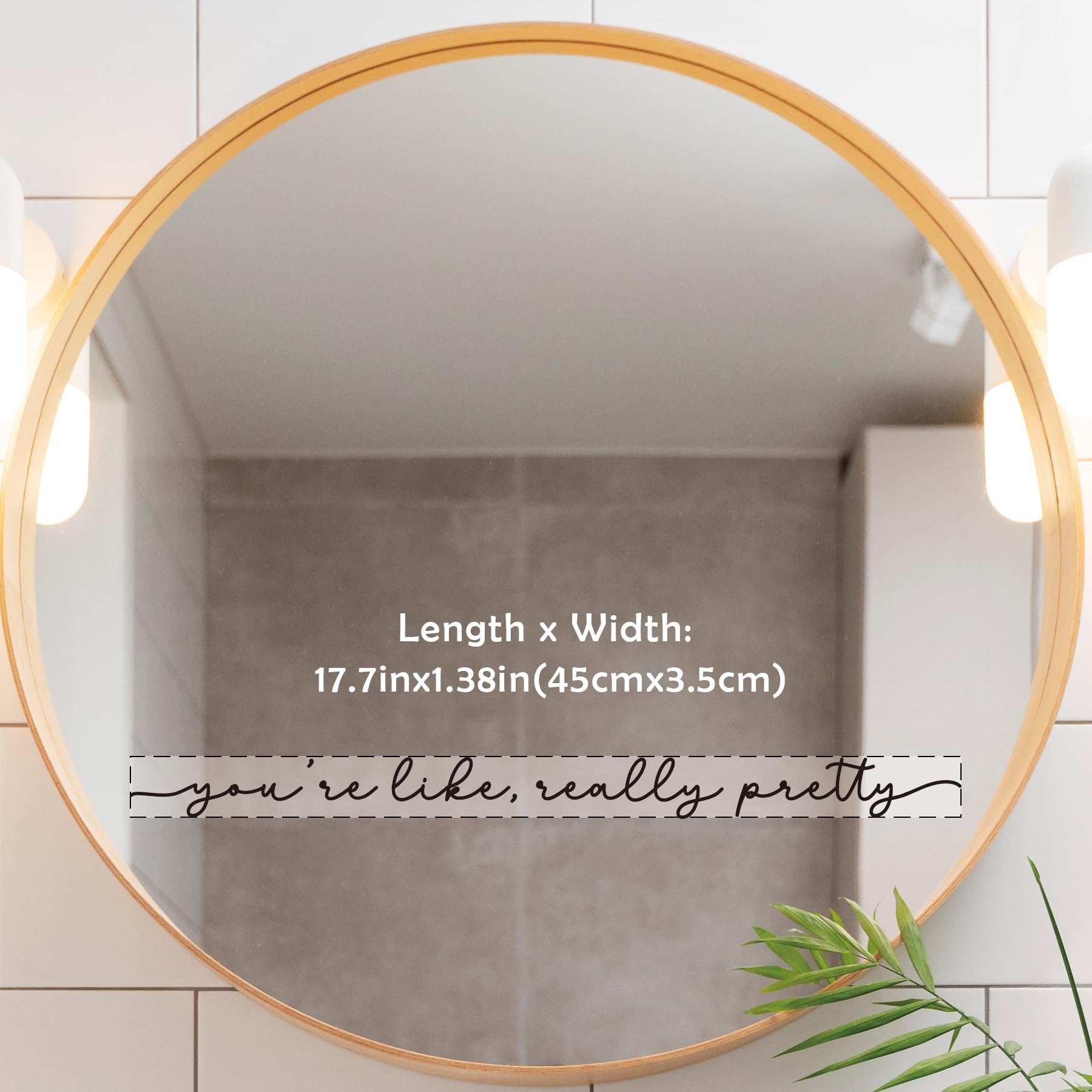 Snapklik.com : Youre Like Really Pretty Decal Vinyl Decal, Bedroom Wall ...