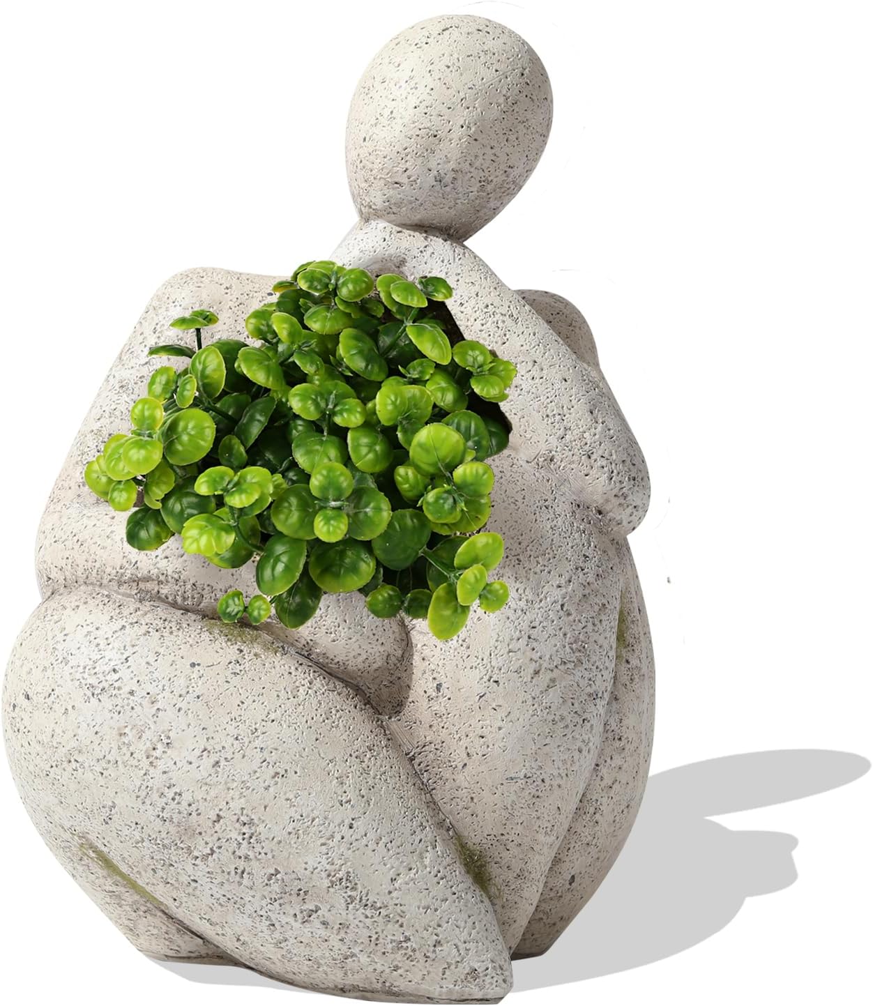 Amazon.com : Aclema Large Face Planters for Outdoor Indoor Plants ...