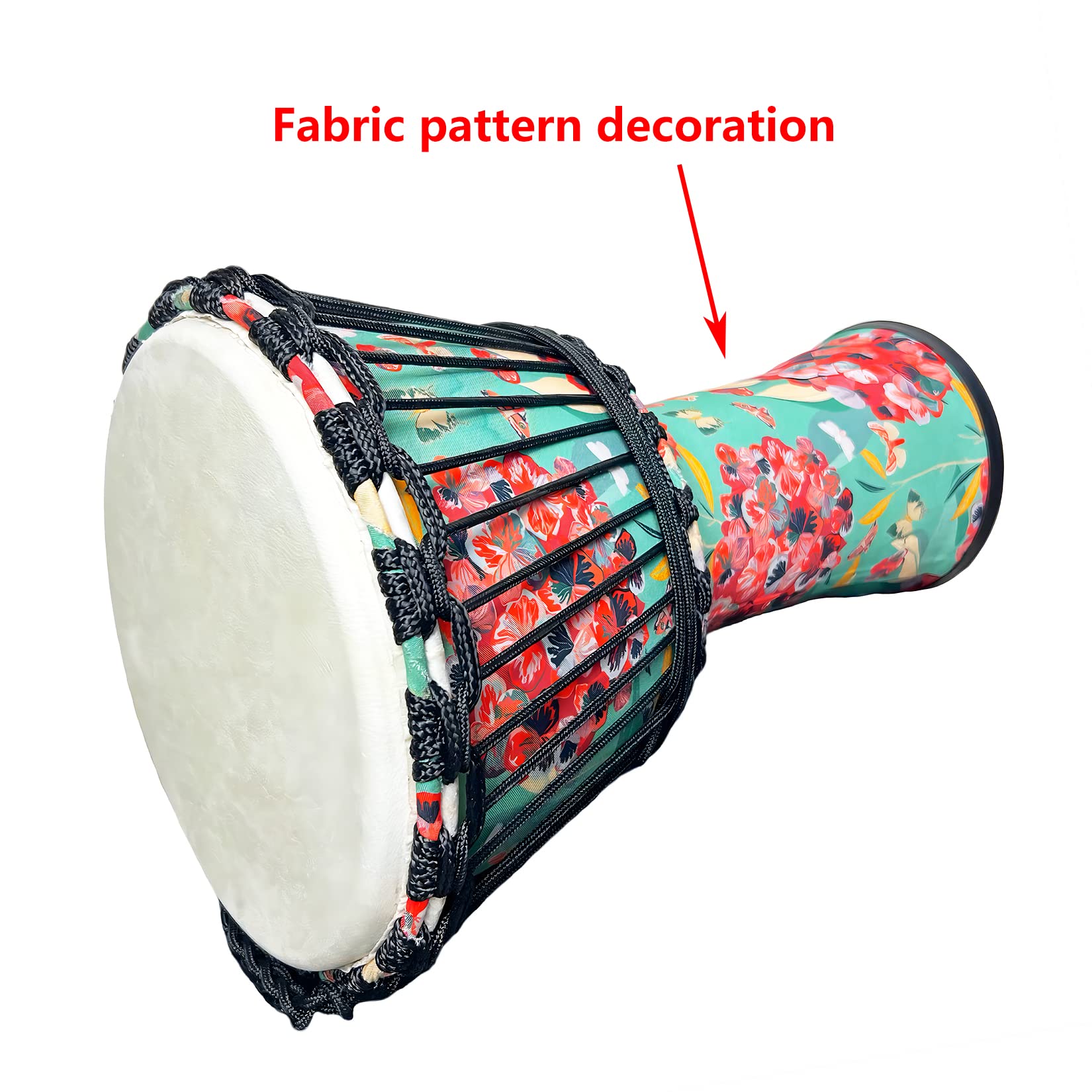 Child Djembe BORIYAM Percussion African Drum, Handmade, Sheepskin Head ...