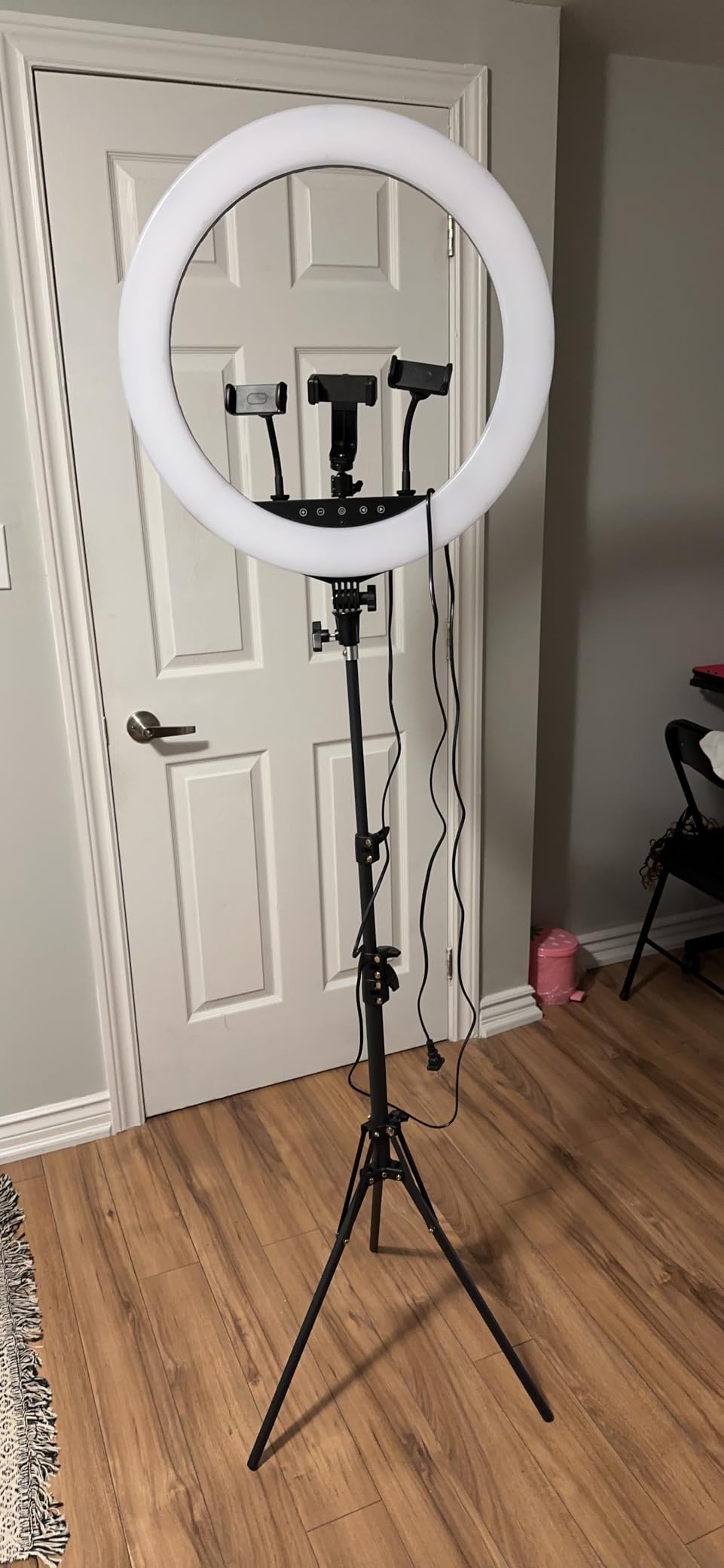 21 inch LED Ring Light with Tripod Stand, Large Selfie Ring Light with ...