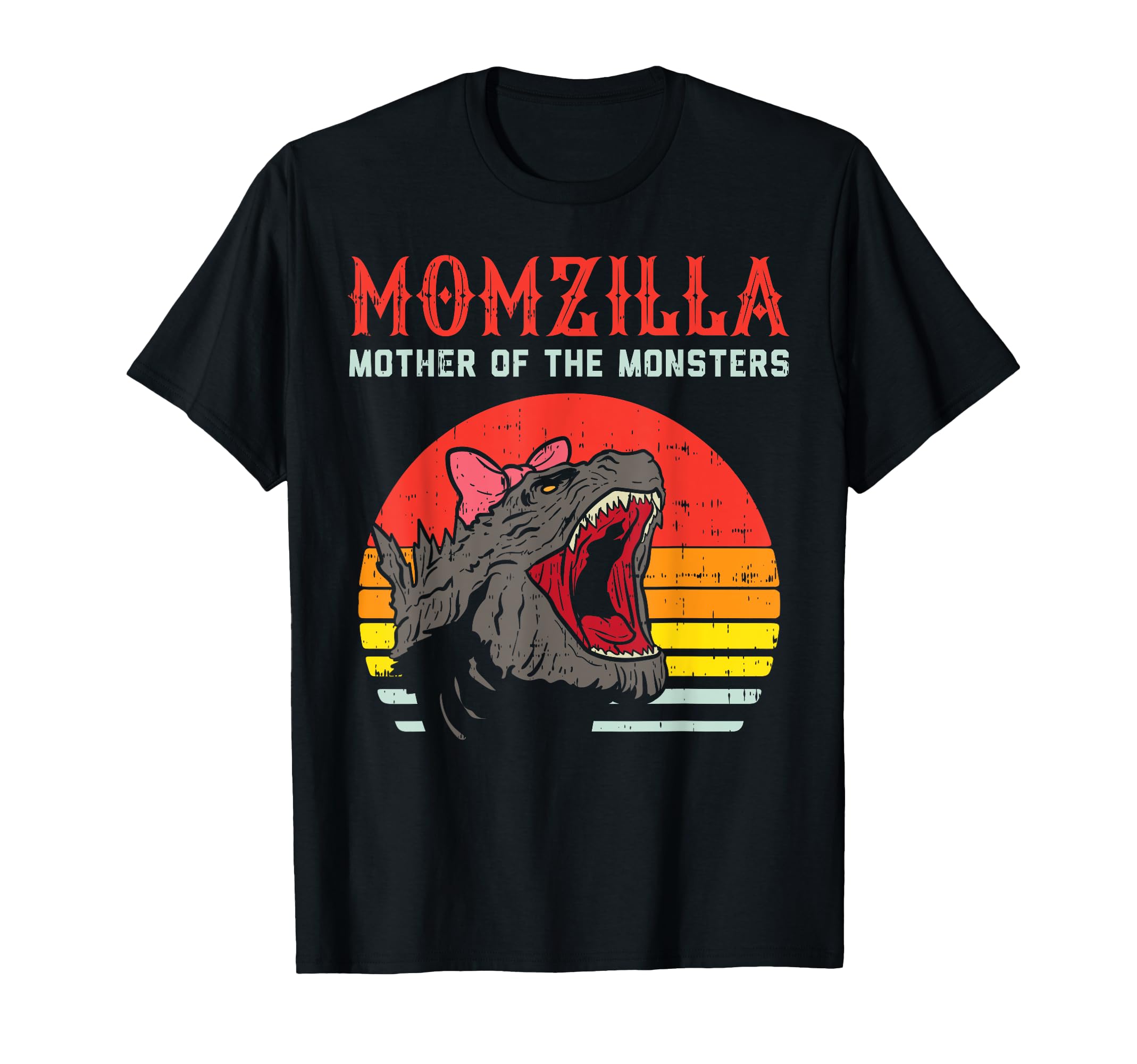 Amazon.com: Momzilla Mother Of Monsters Ribbon Retro Mama Step Mom Gift ...