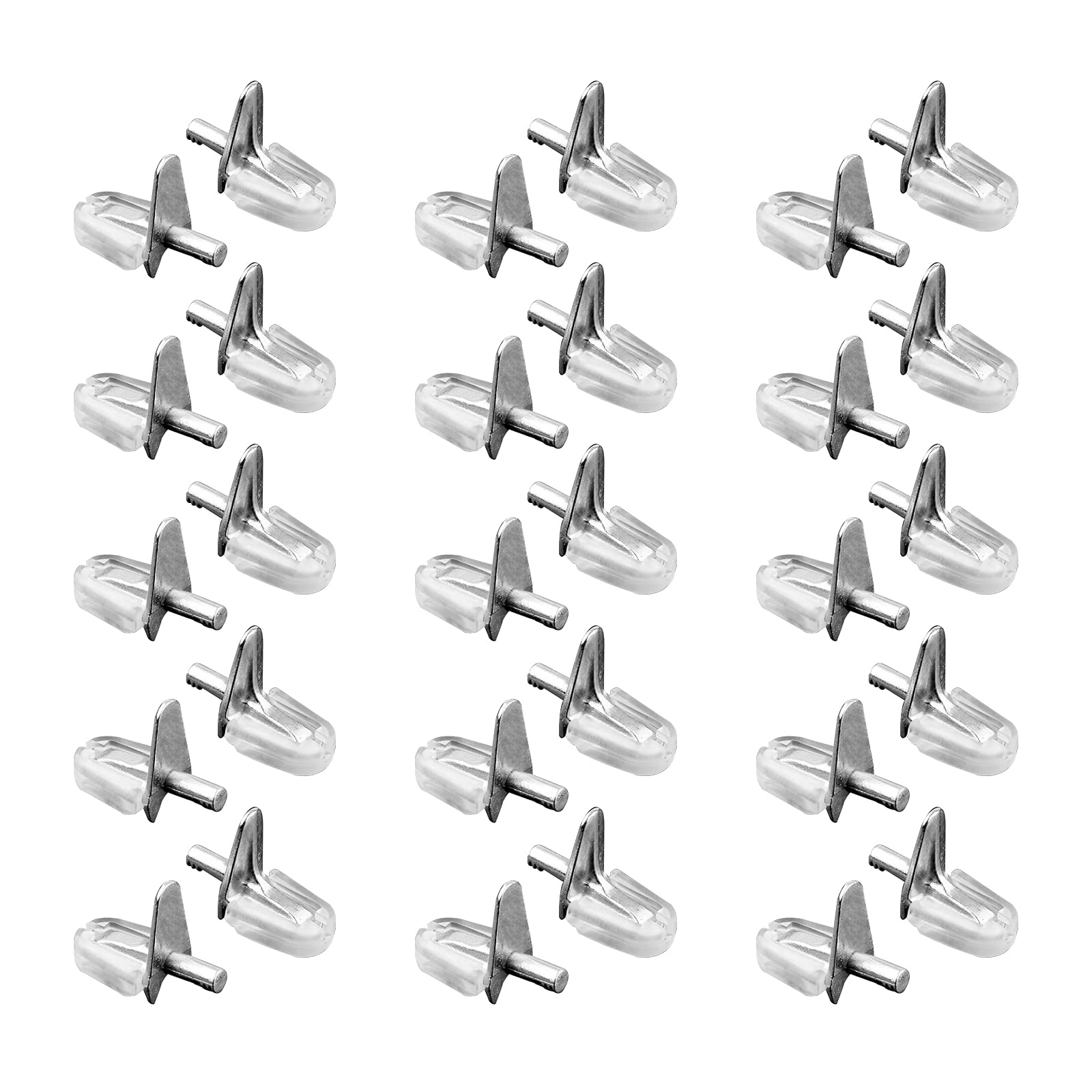 Amazon.com: 30 Pcs Shelf Supports Shelf Bracket Pegs Shelf Adjustable ...