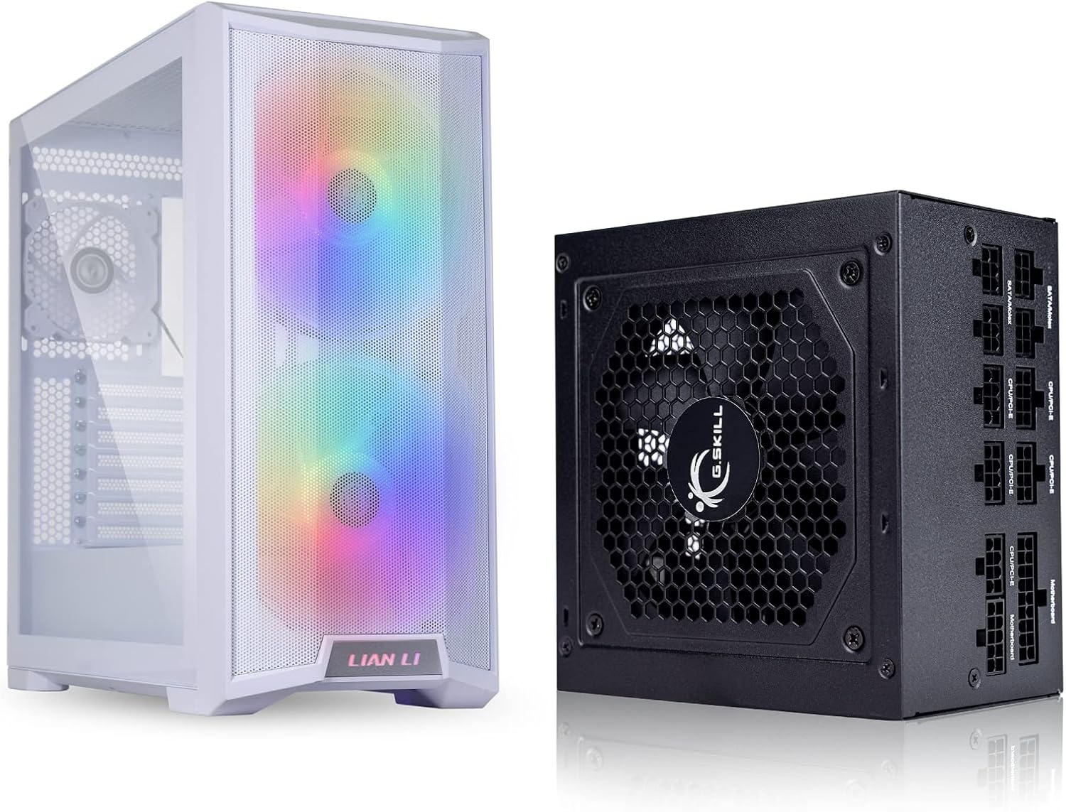 Amazon.com: LIAN LI LANCOOL 215 E-ATX RGB PC Case Tempered Glass Mid ...