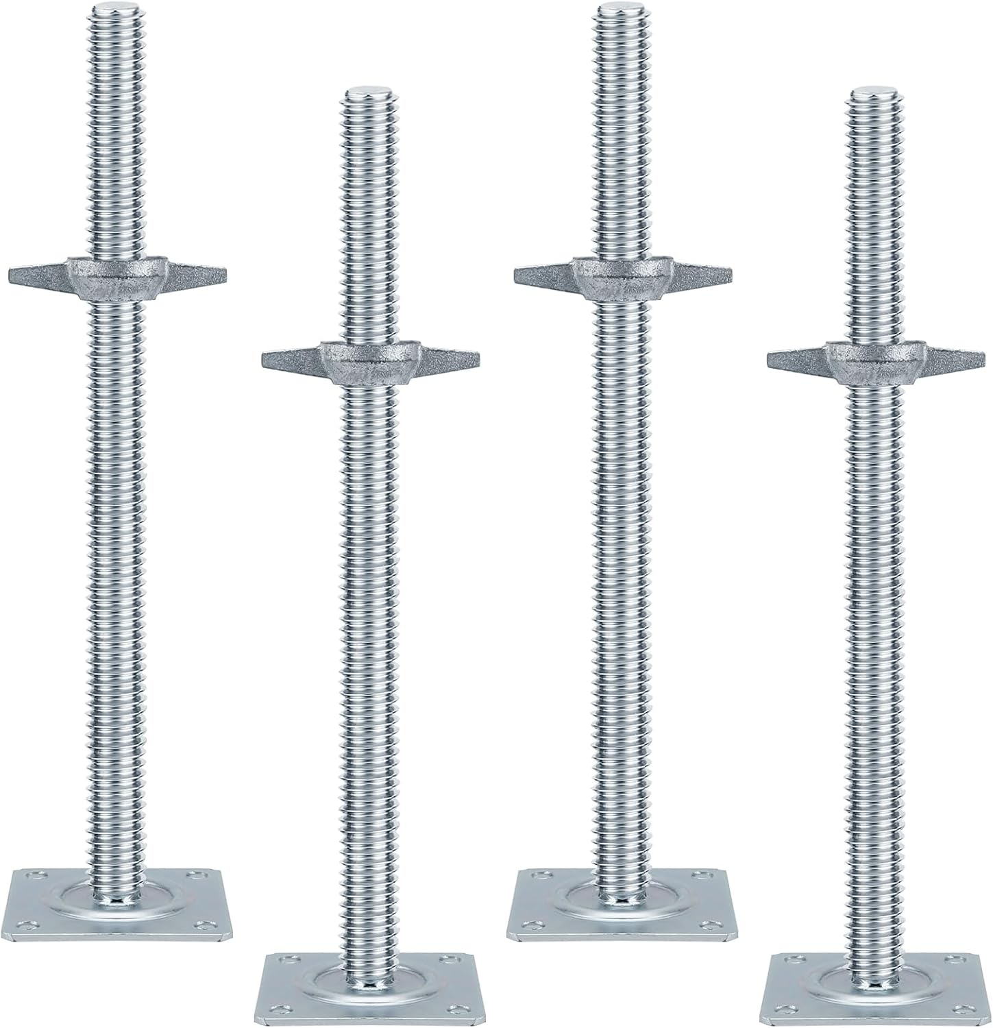 18" Scaffold Adjustable Leveling-Jack Parts - Yzzwer Galvanized Solid ...