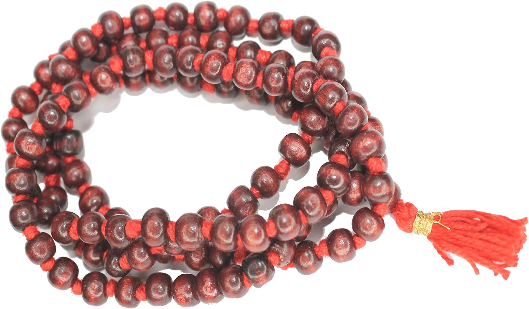 Amazon.com: PLANET 007 Natural Goddess Kali Mund Mala Necklace Skeleton ...