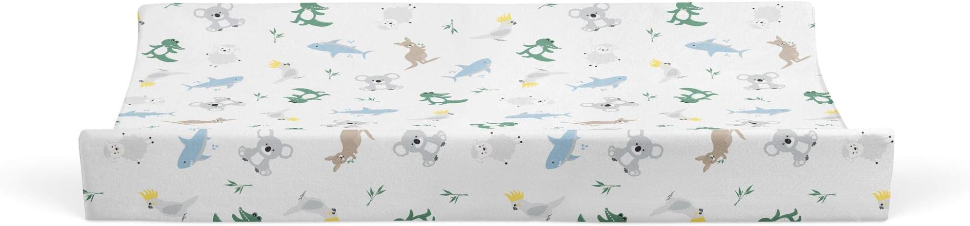 Baby Diaper Changing Pad Cover,Nursery Unisex Stretchy Nappy Change Mat ...