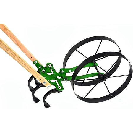 Amazon.com : Hoss Double Wheel Hoe : Lawn And Garden Hand Tools : Patio ...