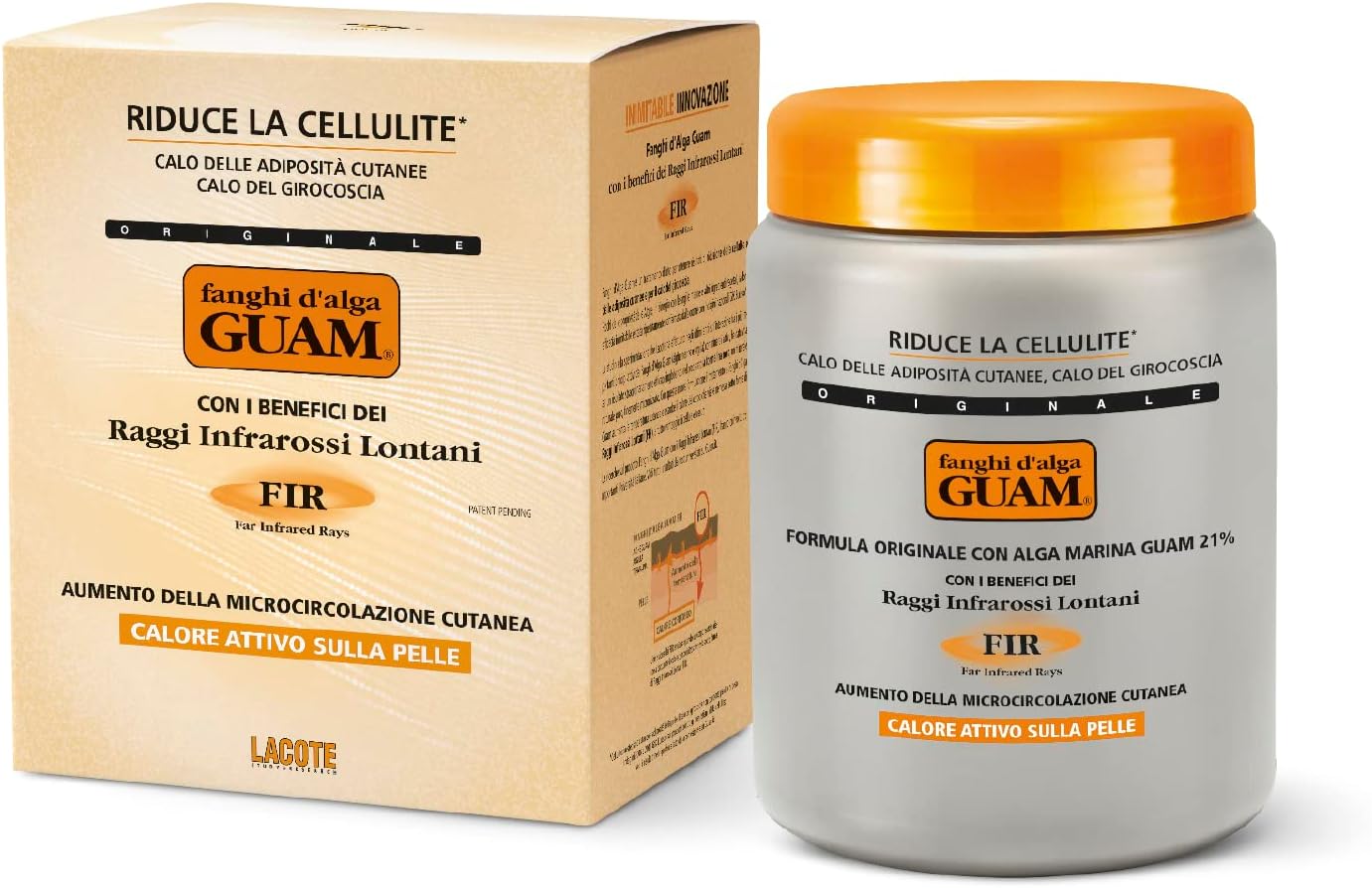 Guam GU2763 Seaweed Mud 1000g : Amazon.co.uk: Beauty