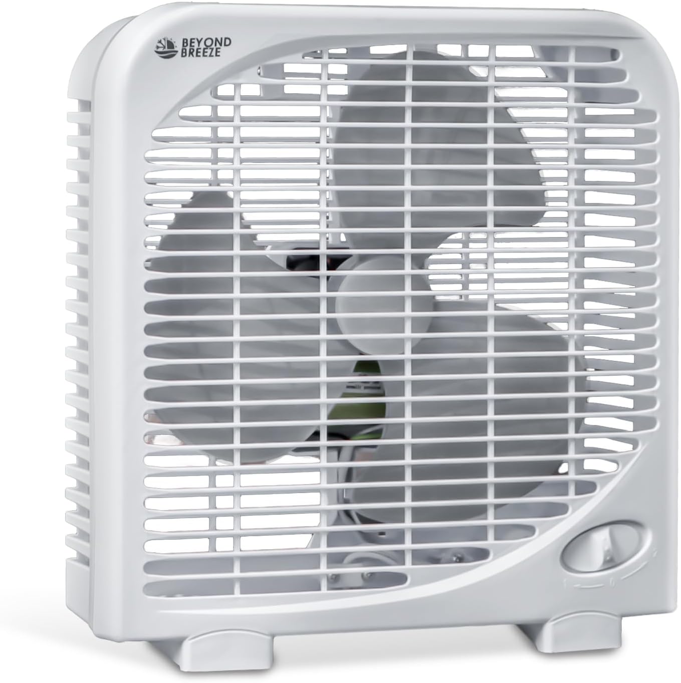 Amazon.com: BEYOND BREEZE Box Fan, 9 inch 2 Speeds Table Fan with ...
