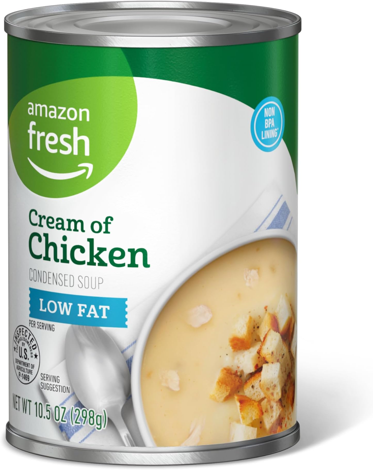 Amazon.com : Amazon Fresh, Chicken Noodle, Condensed Soup, 10.5 Oz ...