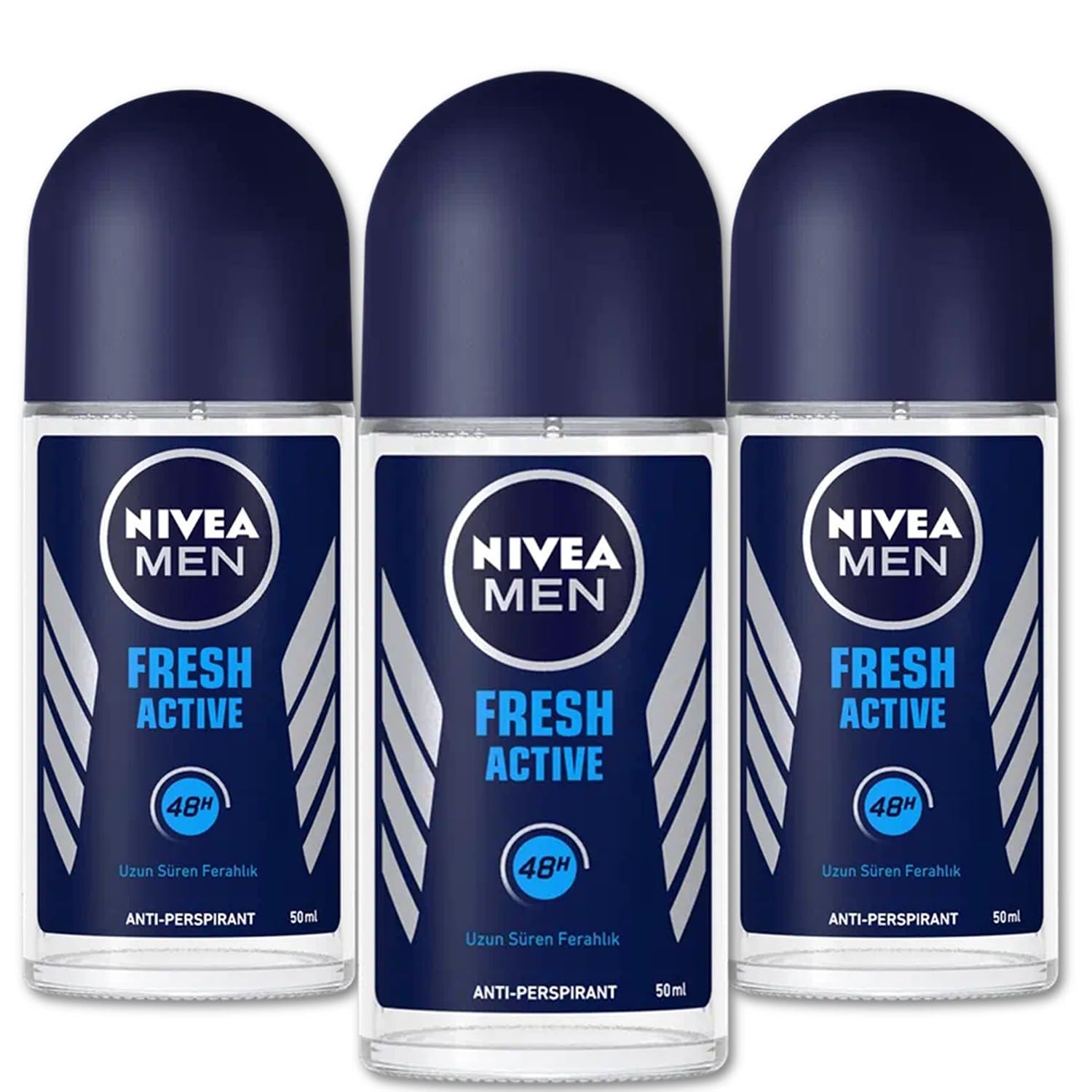 Amazon.com : Nivea Men Anti Perspirant Roll On, Fresh Active ...