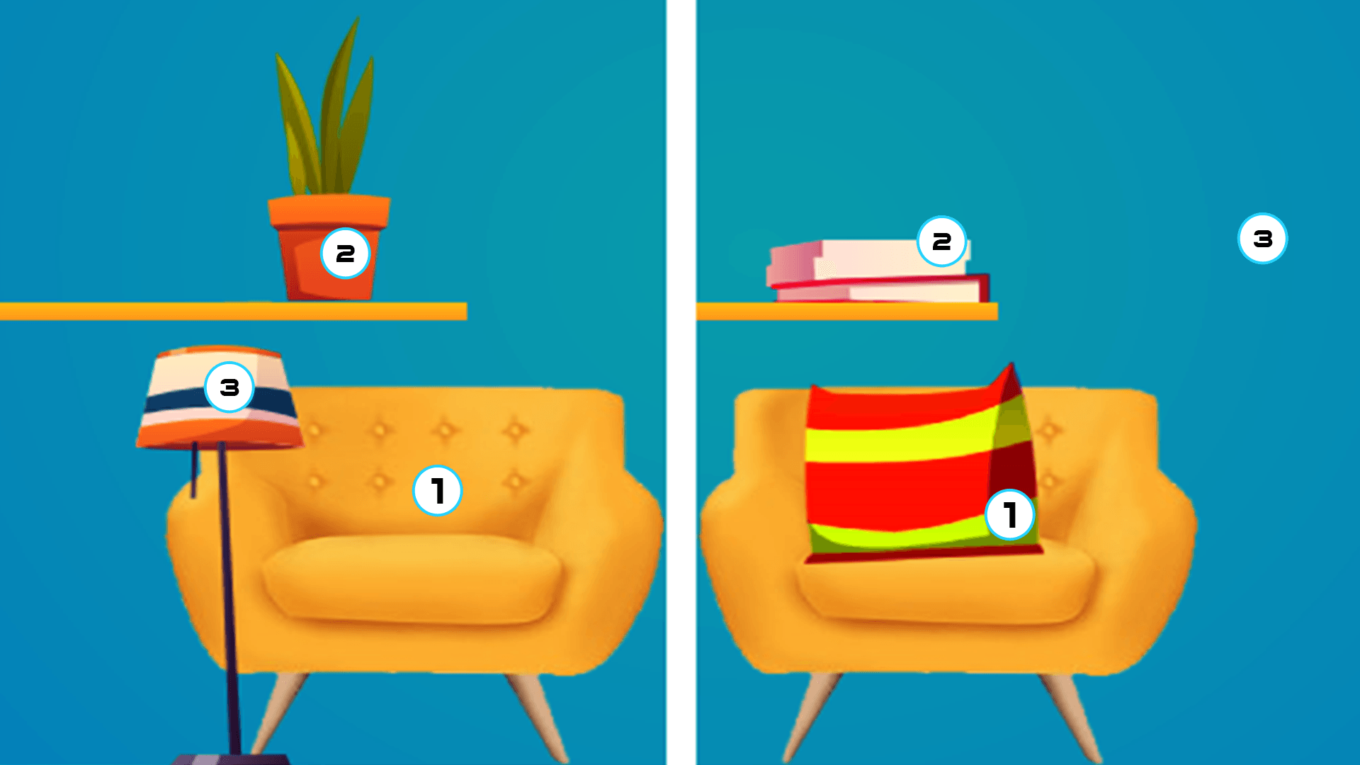 Differences: Spot Differences & Hidden Items - Happy Difference Cool ...