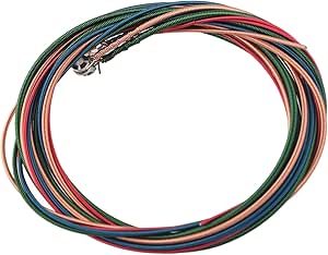 Amazon.com: Alloy Bass Strings, 4 String Bass Strings, Don't Cut Your ...