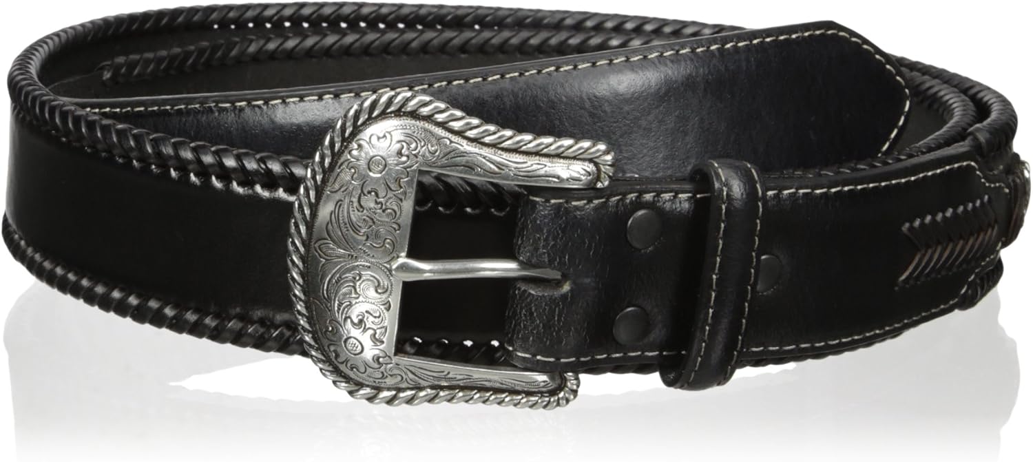 Amazon.com: Nocona Belt Co. Men's Top Hand Black Wipstitch : Clothing ...