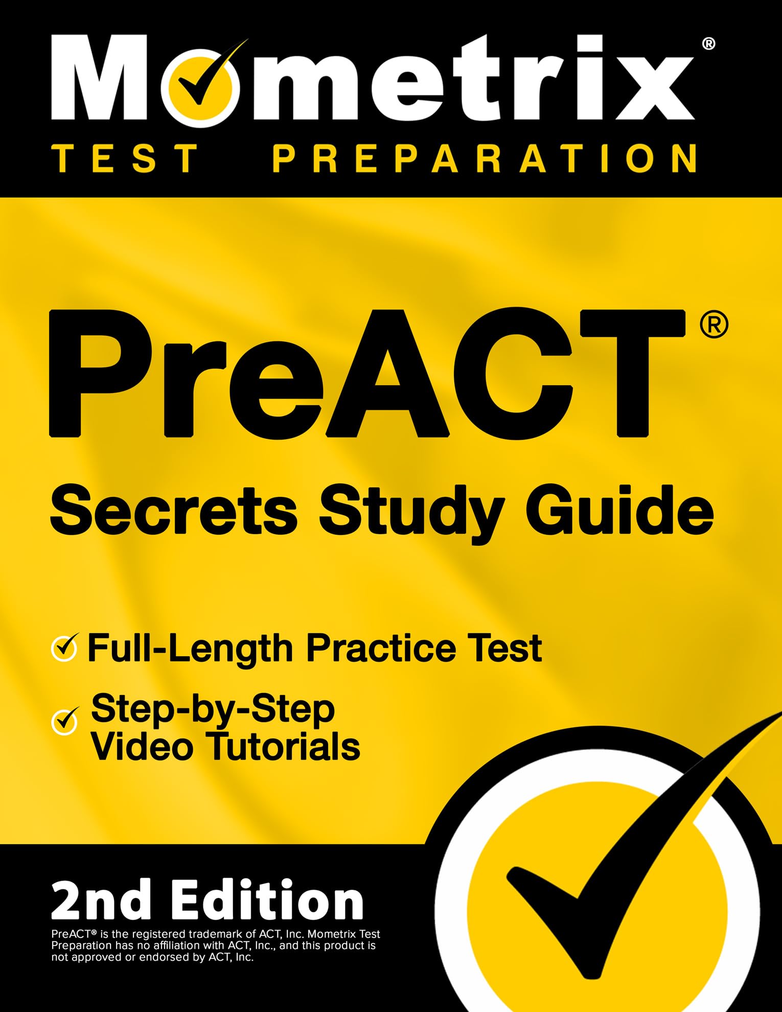 PreACT Secrets Study Guide - Full-Length Practice Test, Step-by-Step ...