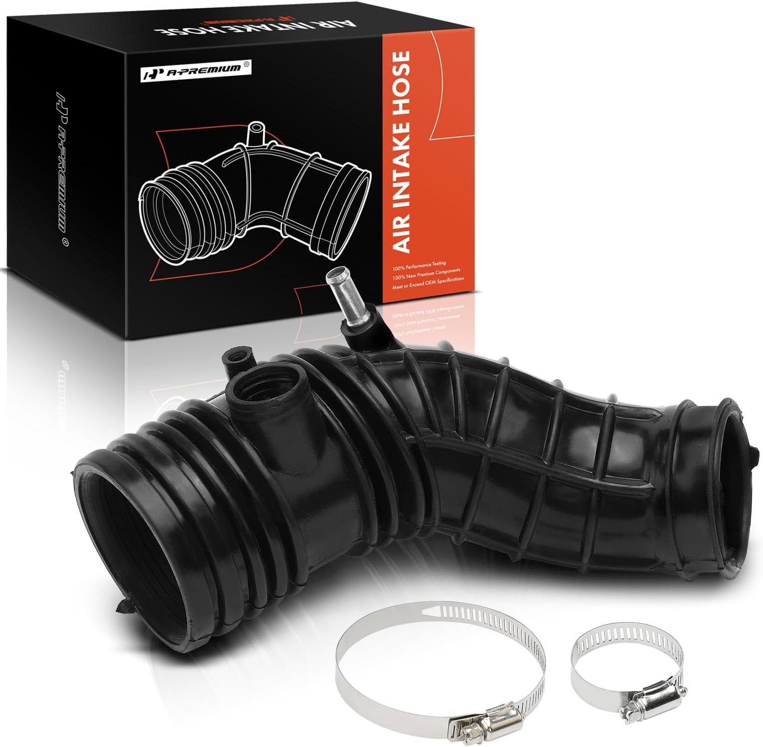 Amazon.com: RONTCOS 2Pcs Air Flow Chamber cleaner Intake Tube hose ...