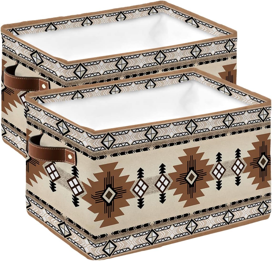 Amazon.com - Storage Cubes Organizer with Handles, Vintage Southwest ...