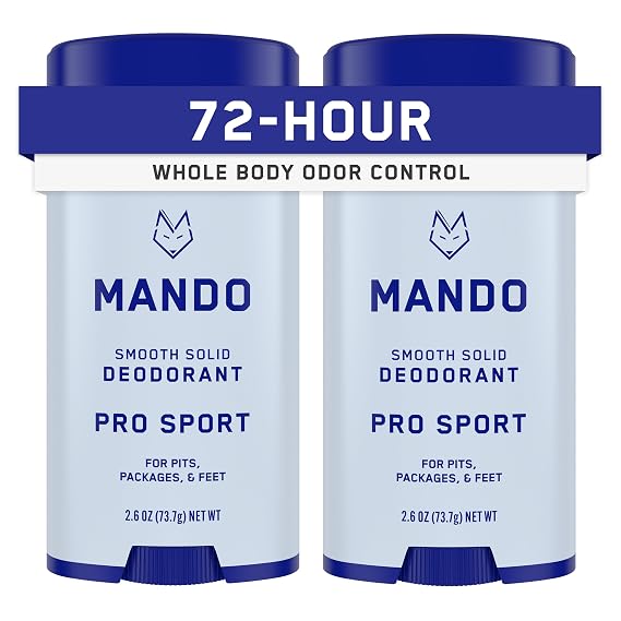 Amazon.com : Mando Whole Body Deodorant For Men - Smooth Solid Stick ...