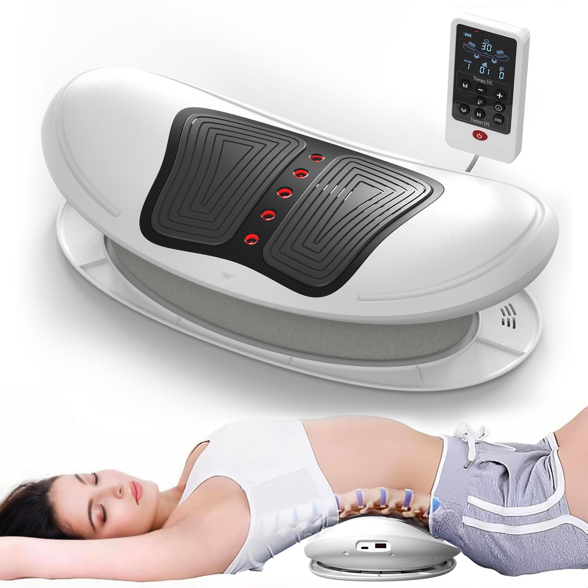Amazon.com: Electric Back Stretcher for Lower Back Pain Relief, Lumbar ...